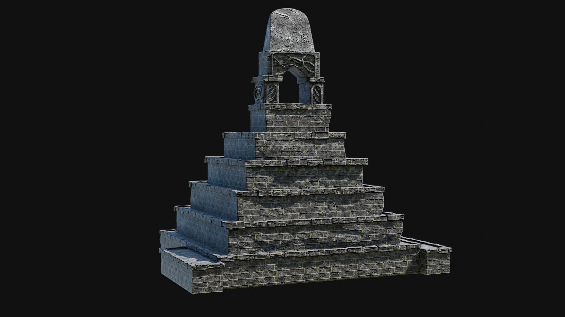 Celtic Ancient Pyramid Collection - 3D Model by Enterables
