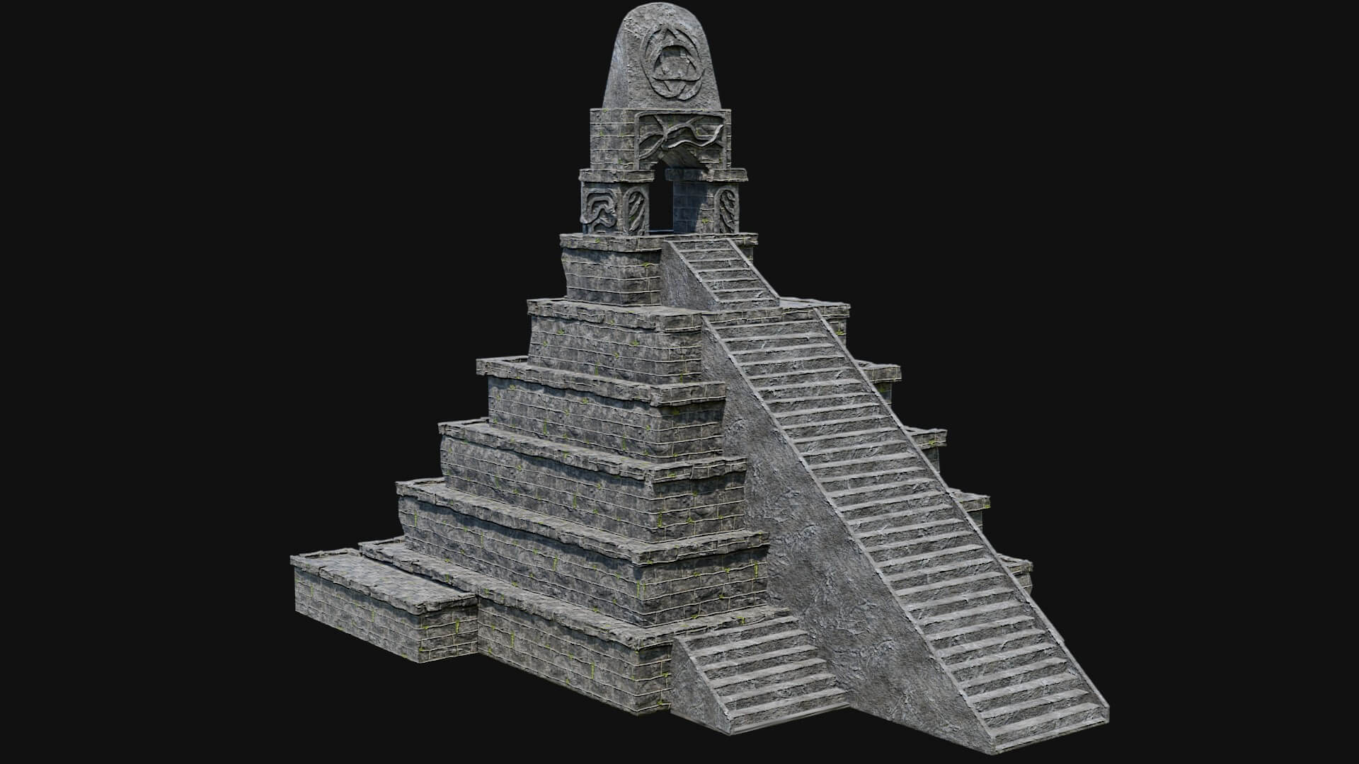 Celtic Ancient Pyramid Collection - 3D Model by Enterables