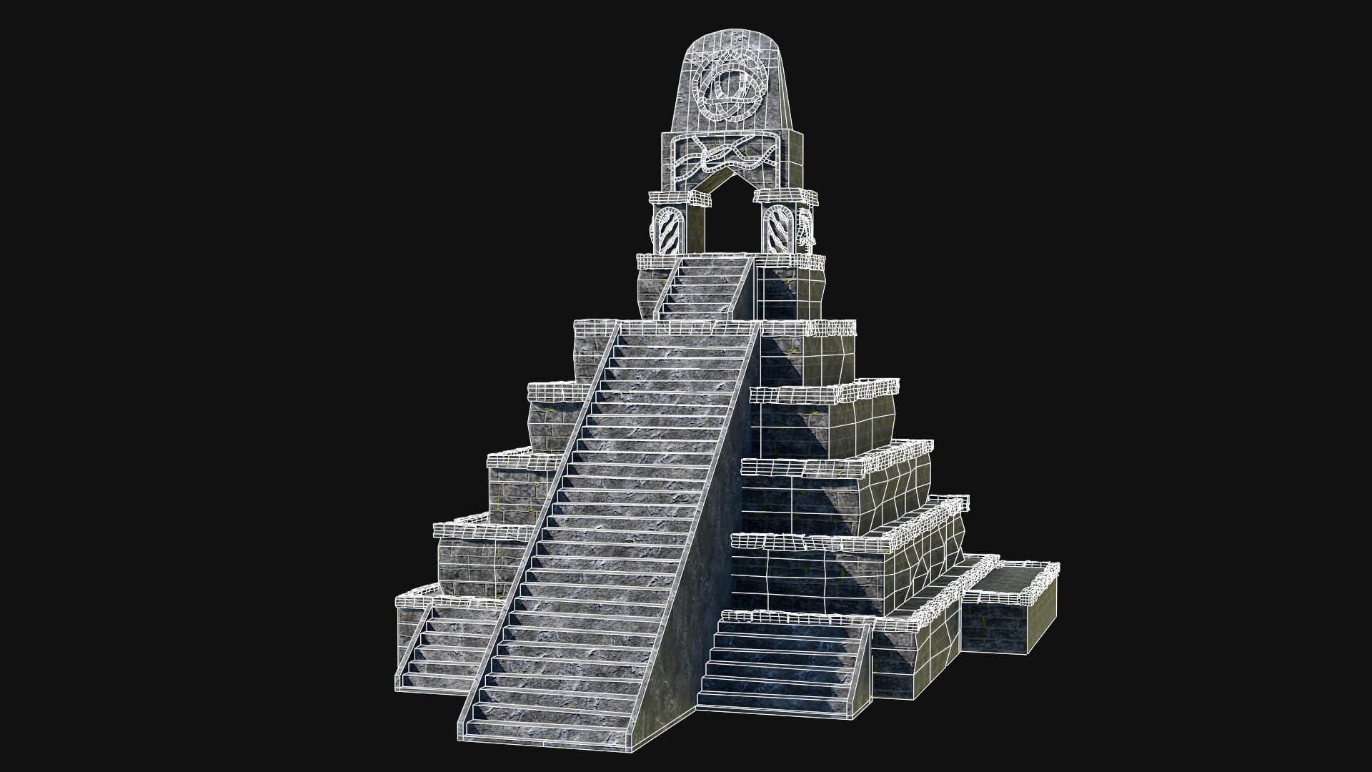 Celtic Ancient Pyramid Collection - 3D Model by Enterables