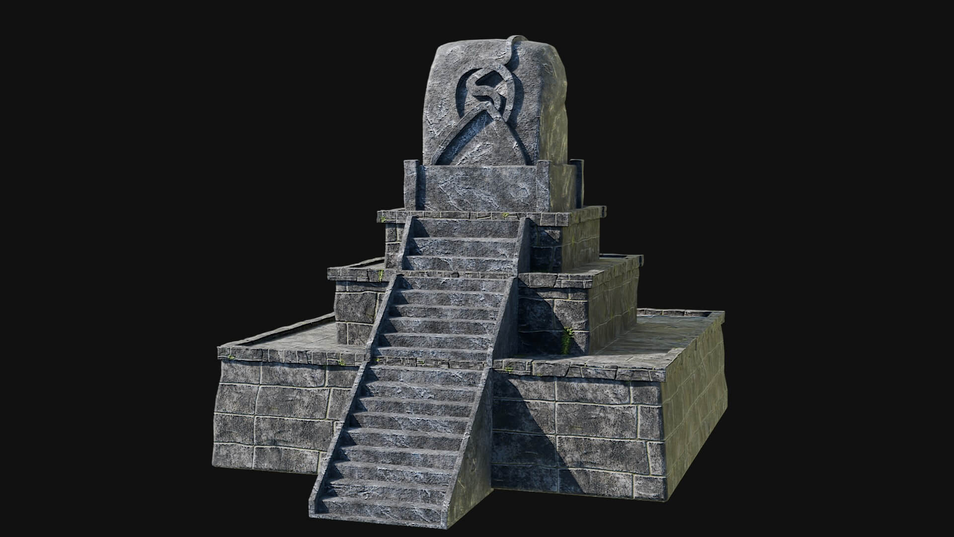 Celtic Ancient Pyramid Collection - 3D Model by Enterables