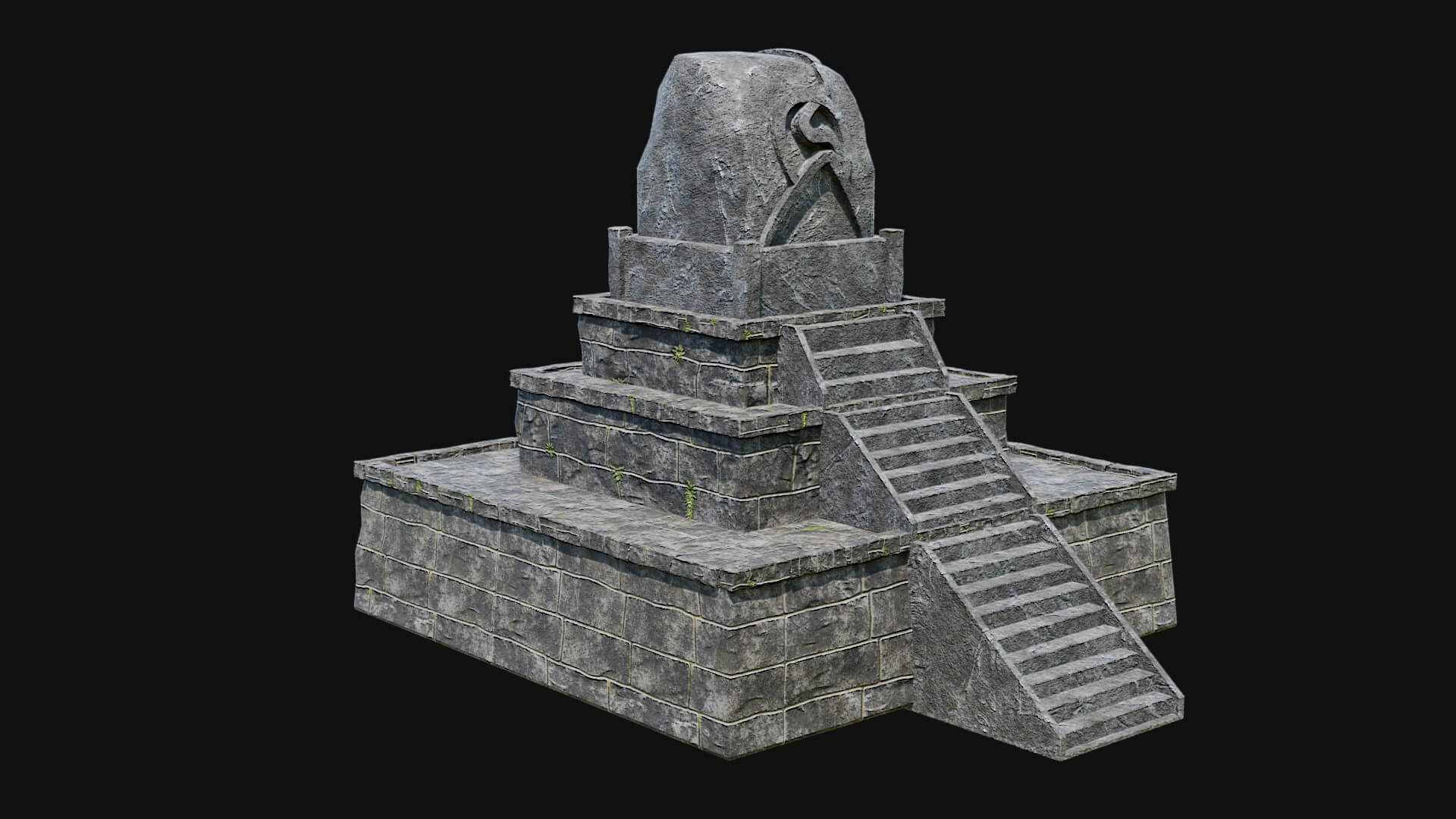 Celtic Ancient Pyramid Collection - 3D Model by Enterables