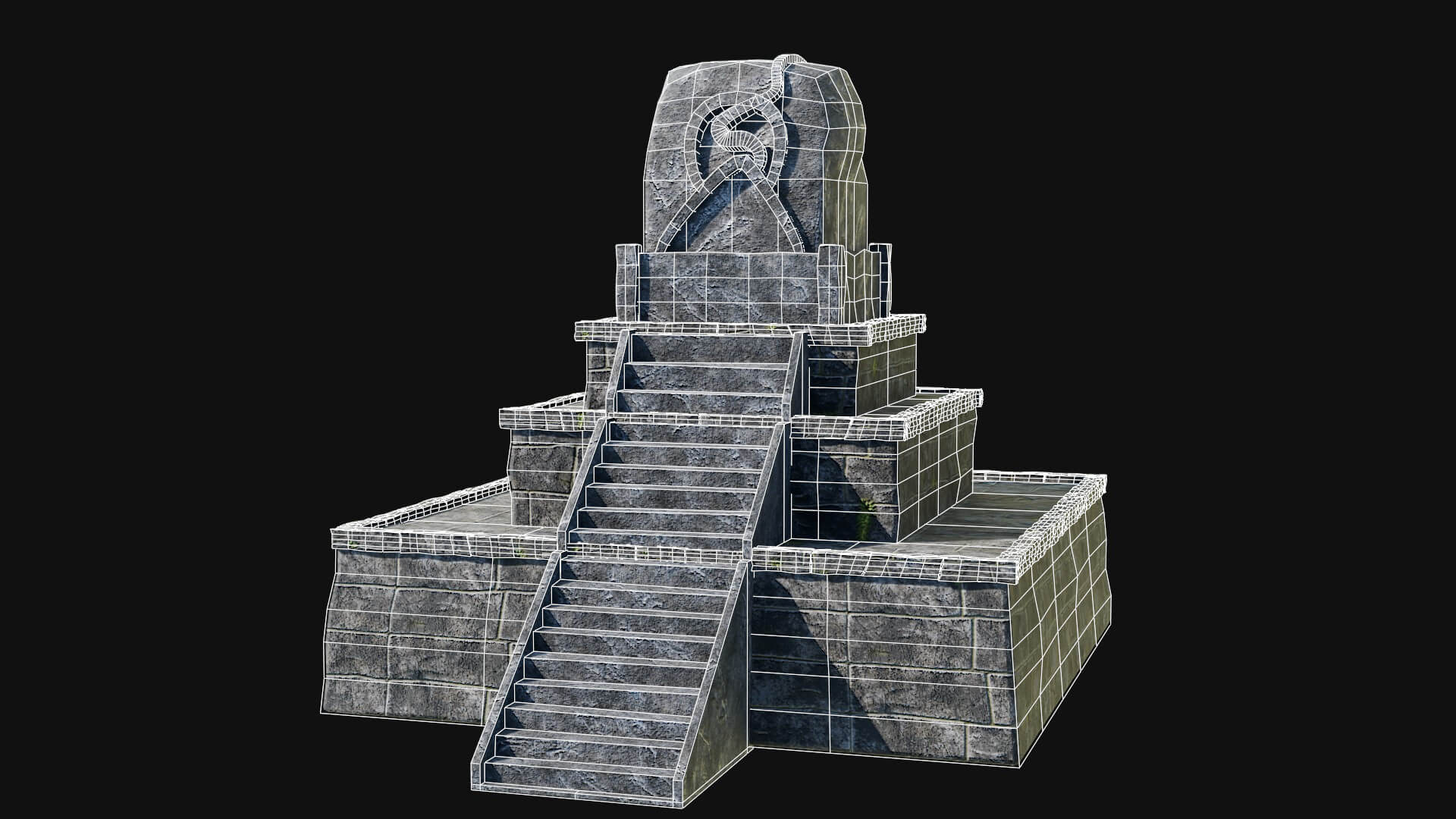Celtic Ancient Pyramid Collection - 3D Model by Enterables