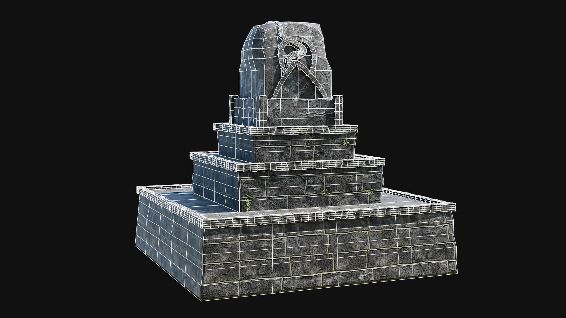 Celtic Ancient Pyramid Collection - 3D Model by Enterables