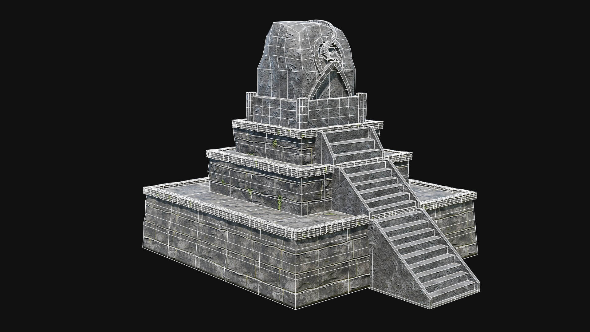 Celtic Ancient Pyramid Collection - 3D Model by Enterables