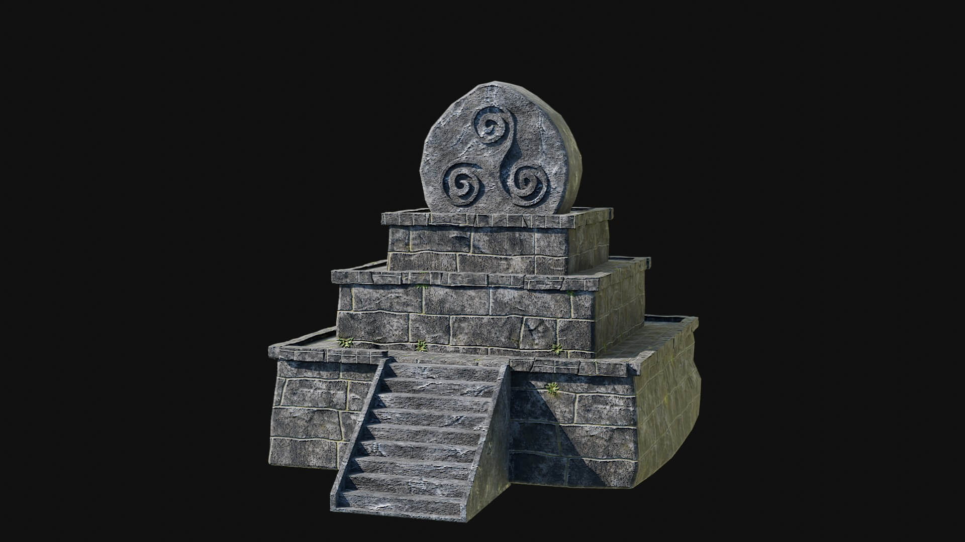 Celtic Ancient Pyramid Collection - 3D Model by Enterables