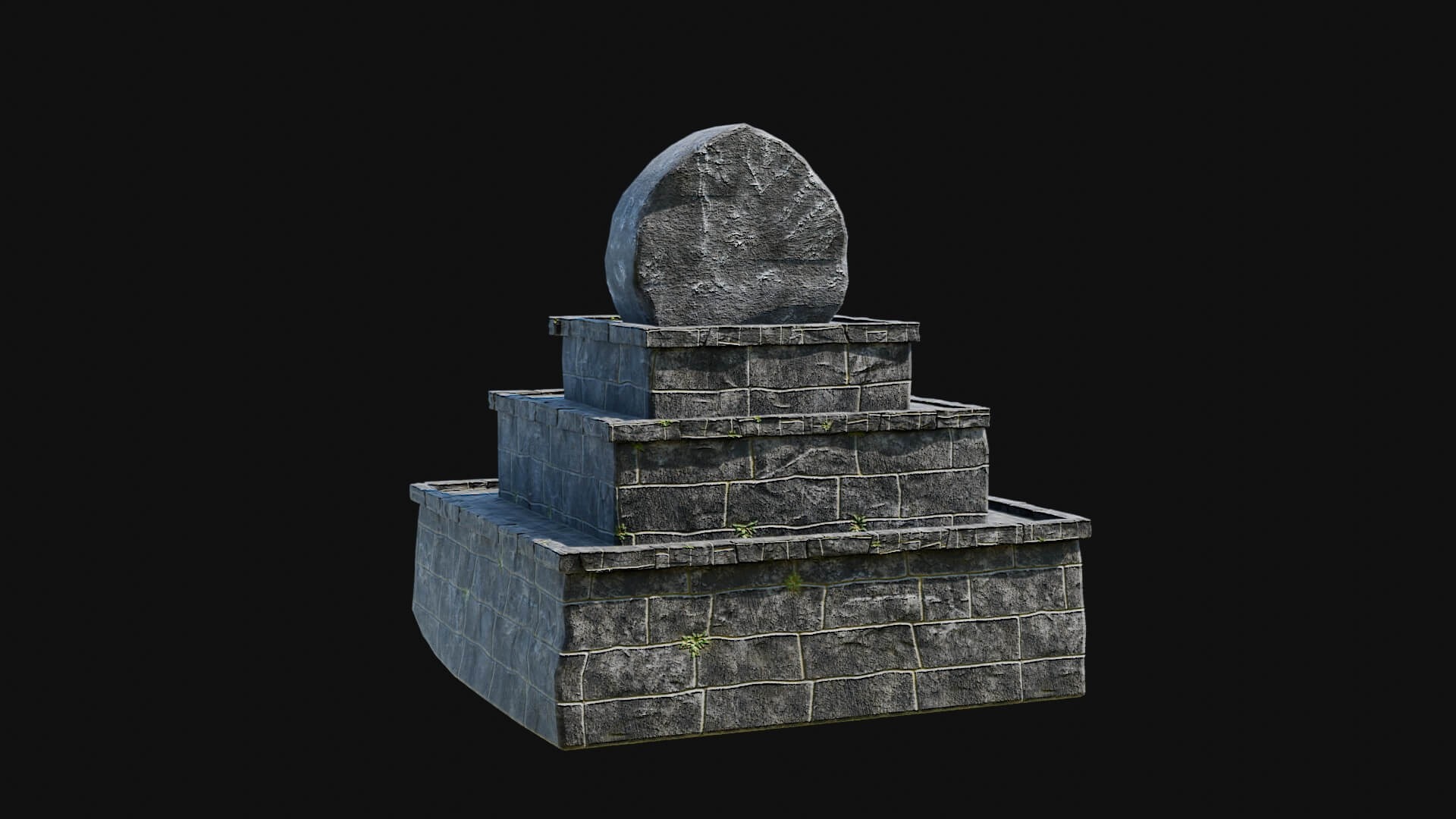 Celtic Ancient Pyramid Collection - 3D Model by Enterables