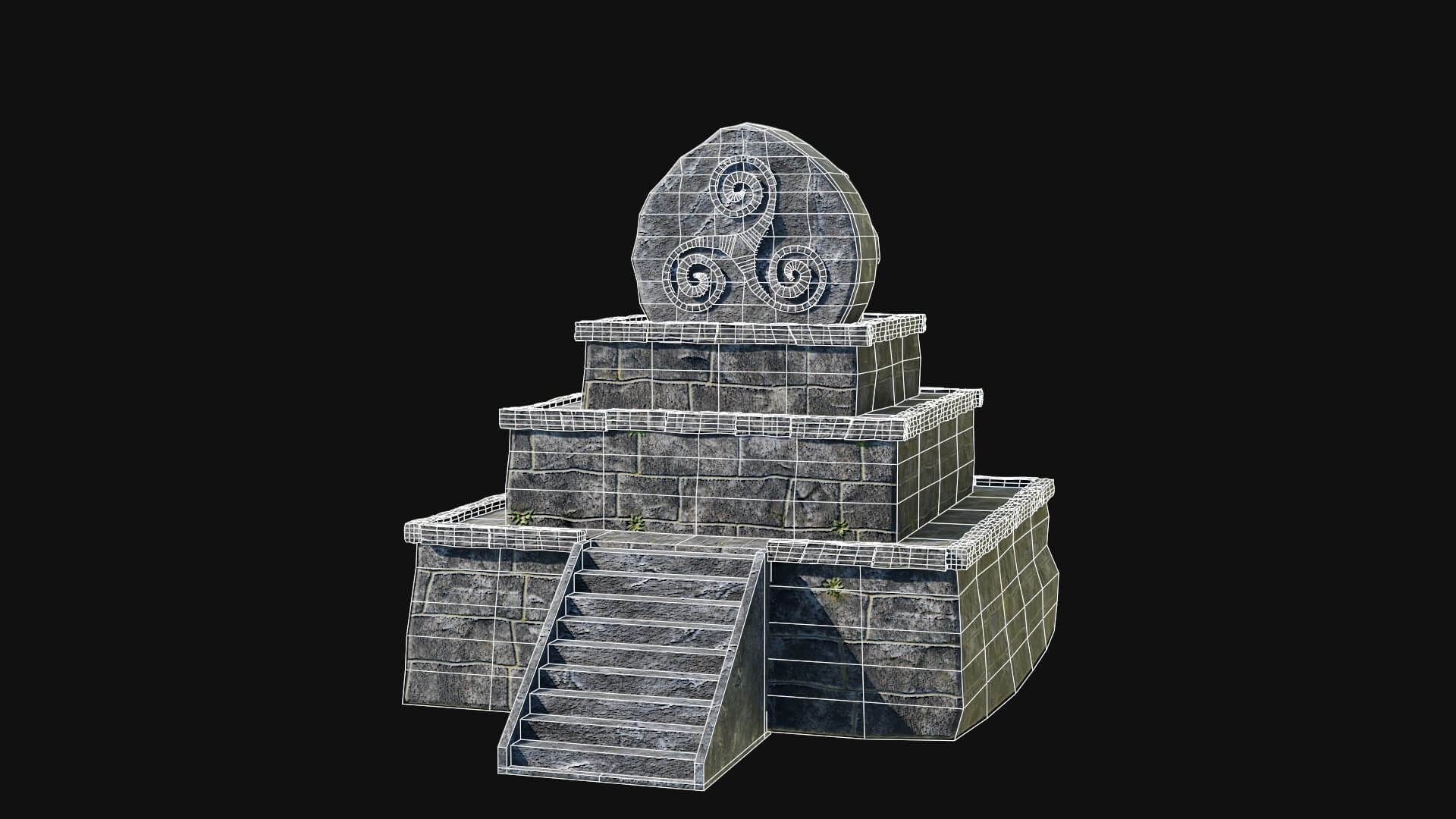 Celtic Ancient Pyramid Collection - 3D Model by Enterables