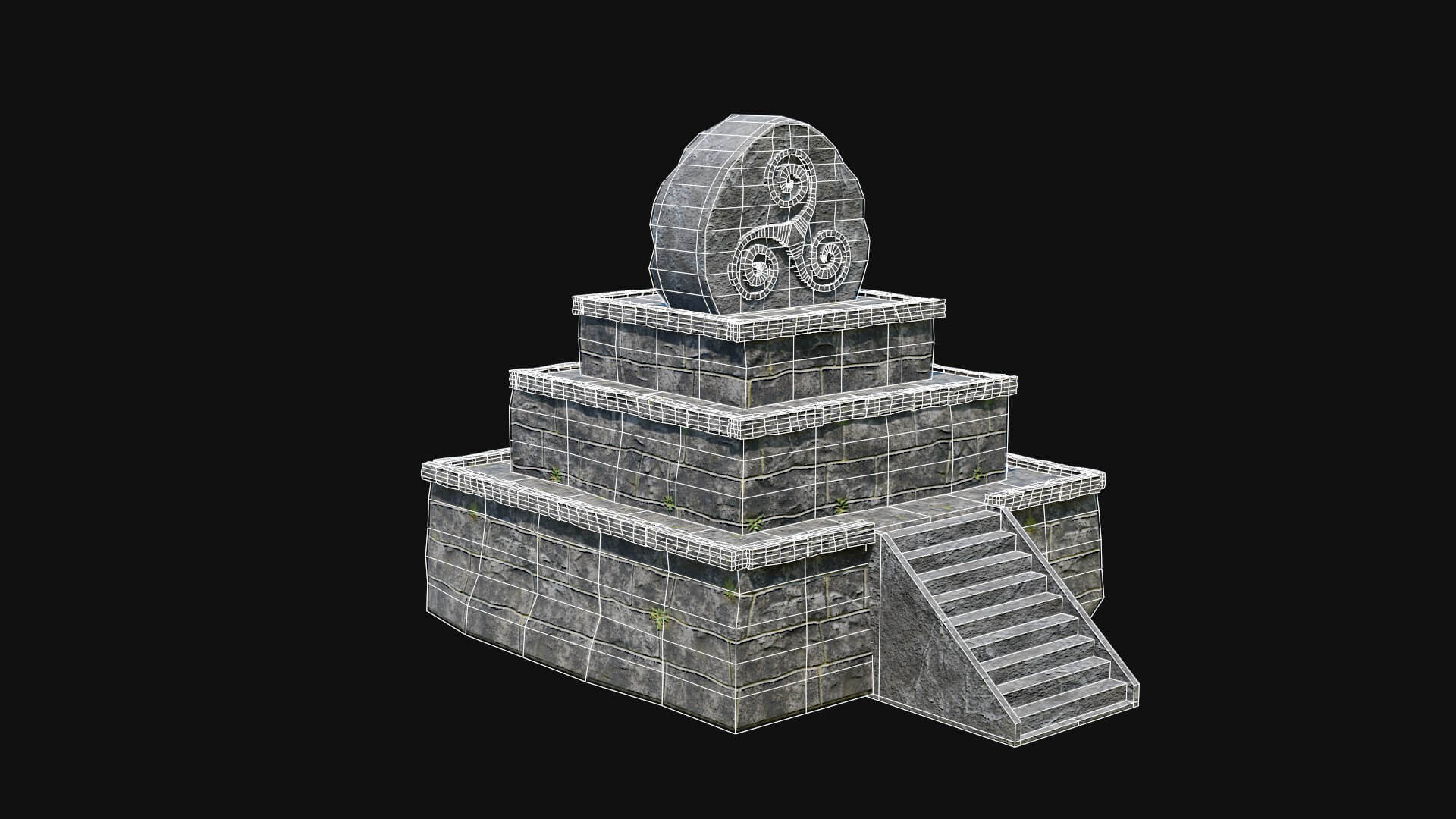Celtic Ancient Pyramid Collection - 3D Model by Enterables