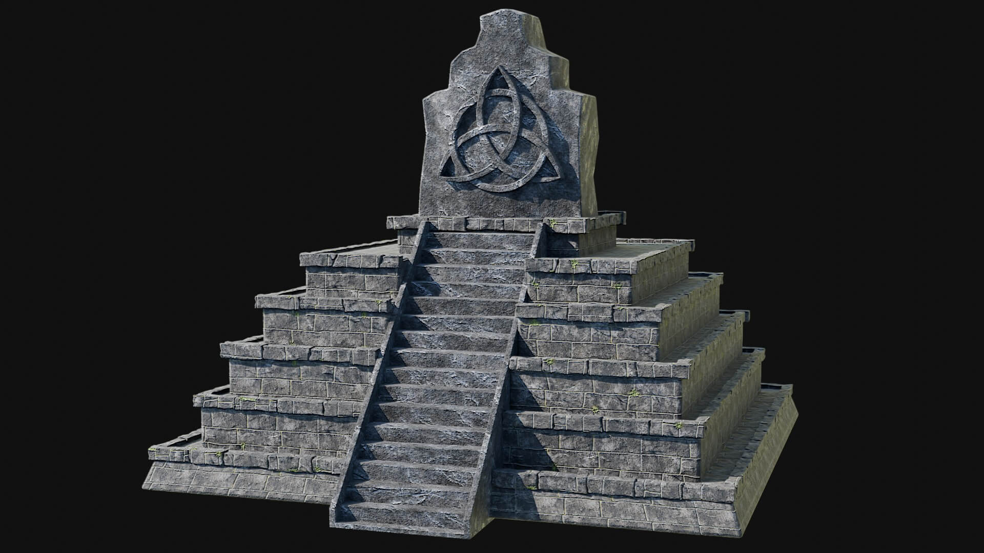 Celtic Ancient Pyramid Collection - 3D Model by Enterables