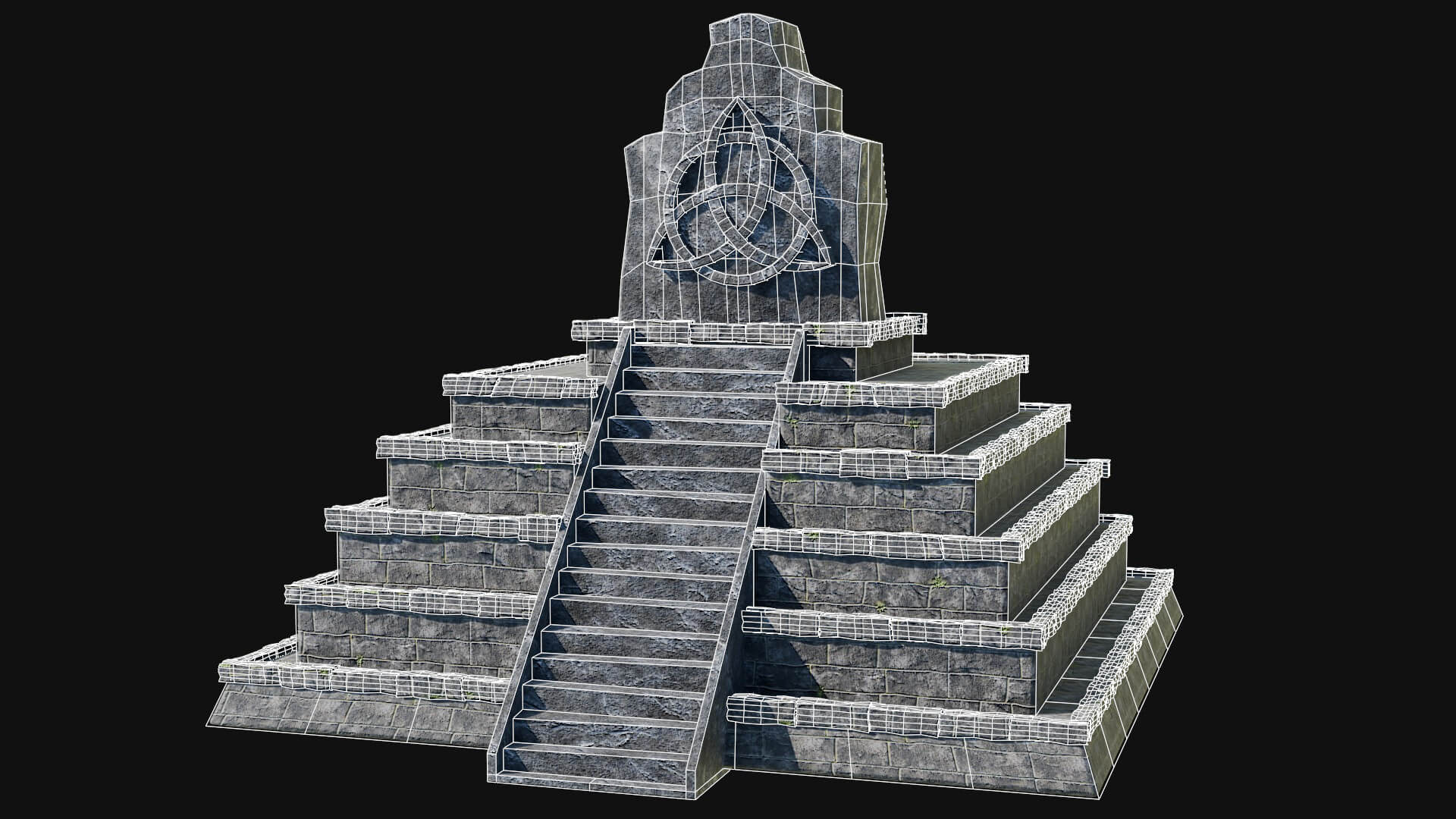 Celtic Ancient Pyramid Collection - 3D Model by Enterables