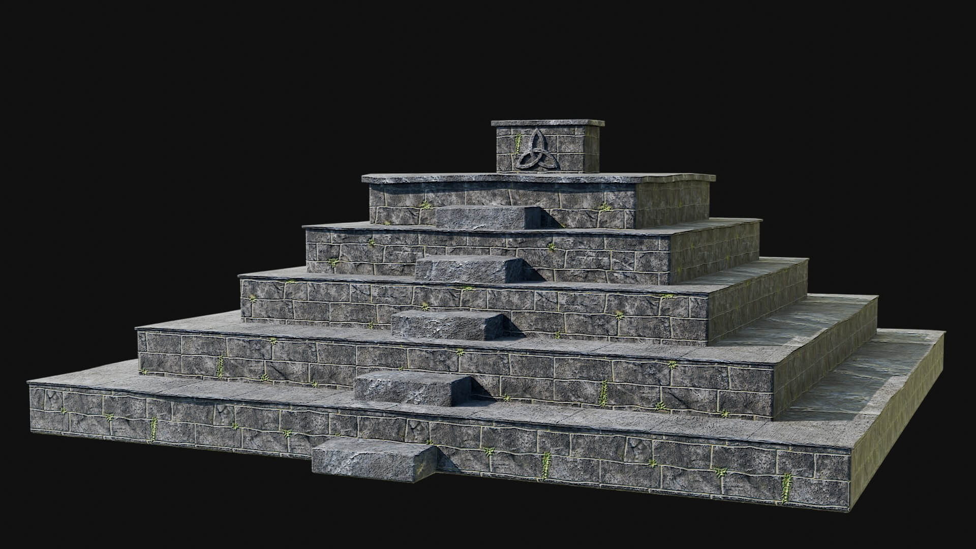 Celtic Ancient Pyramid Collection - 3D Model by Enterables