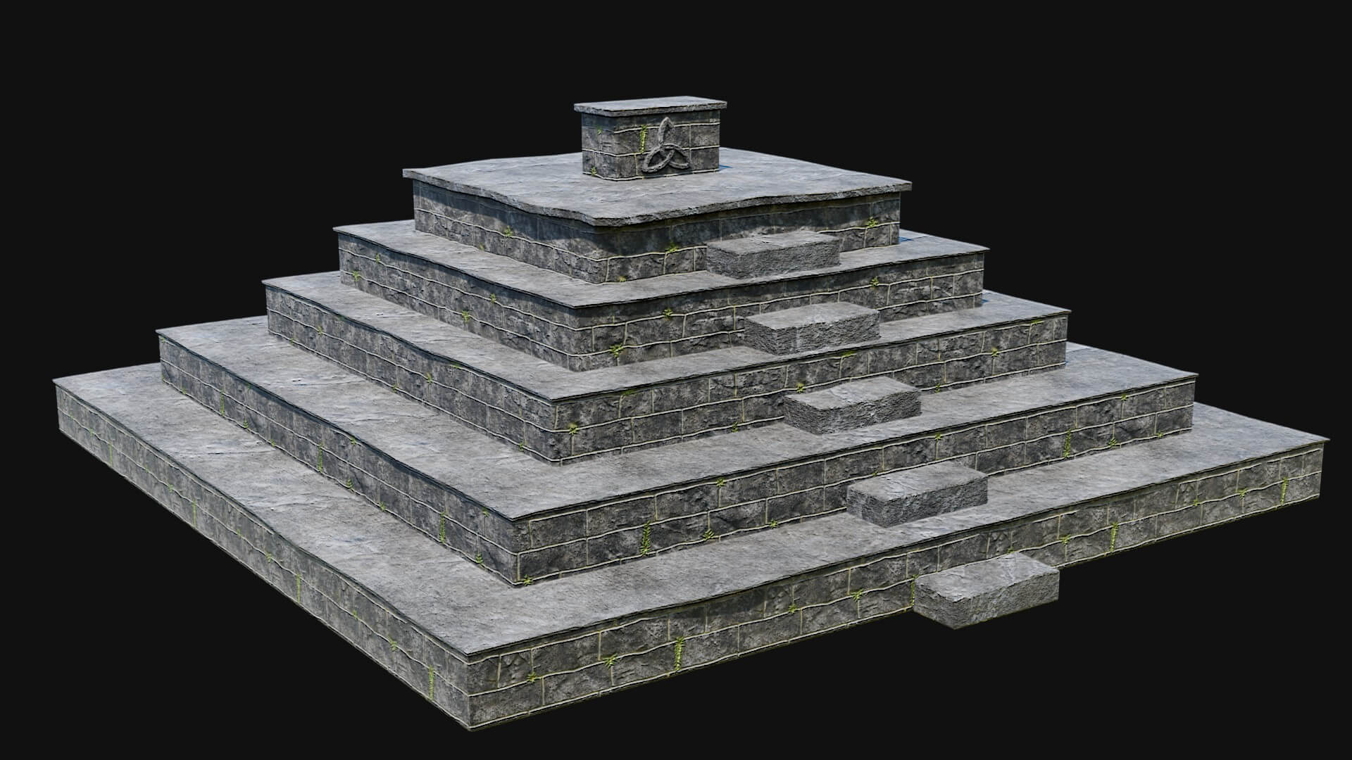 Celtic Ancient Pyramid Collection - 3D Model by Enterables