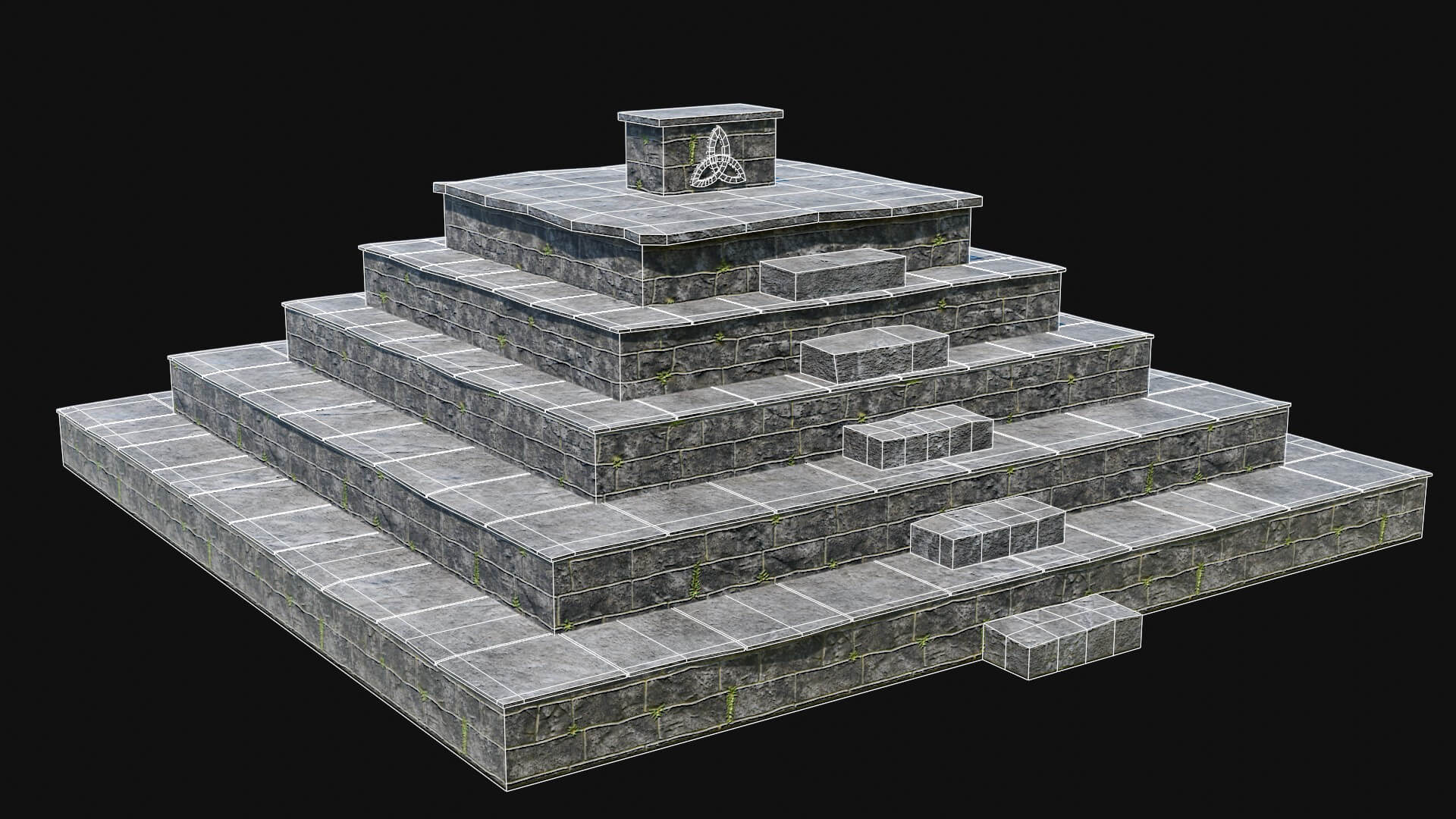 Celtic Ancient Pyramid Collection - 3D Model by Enterables