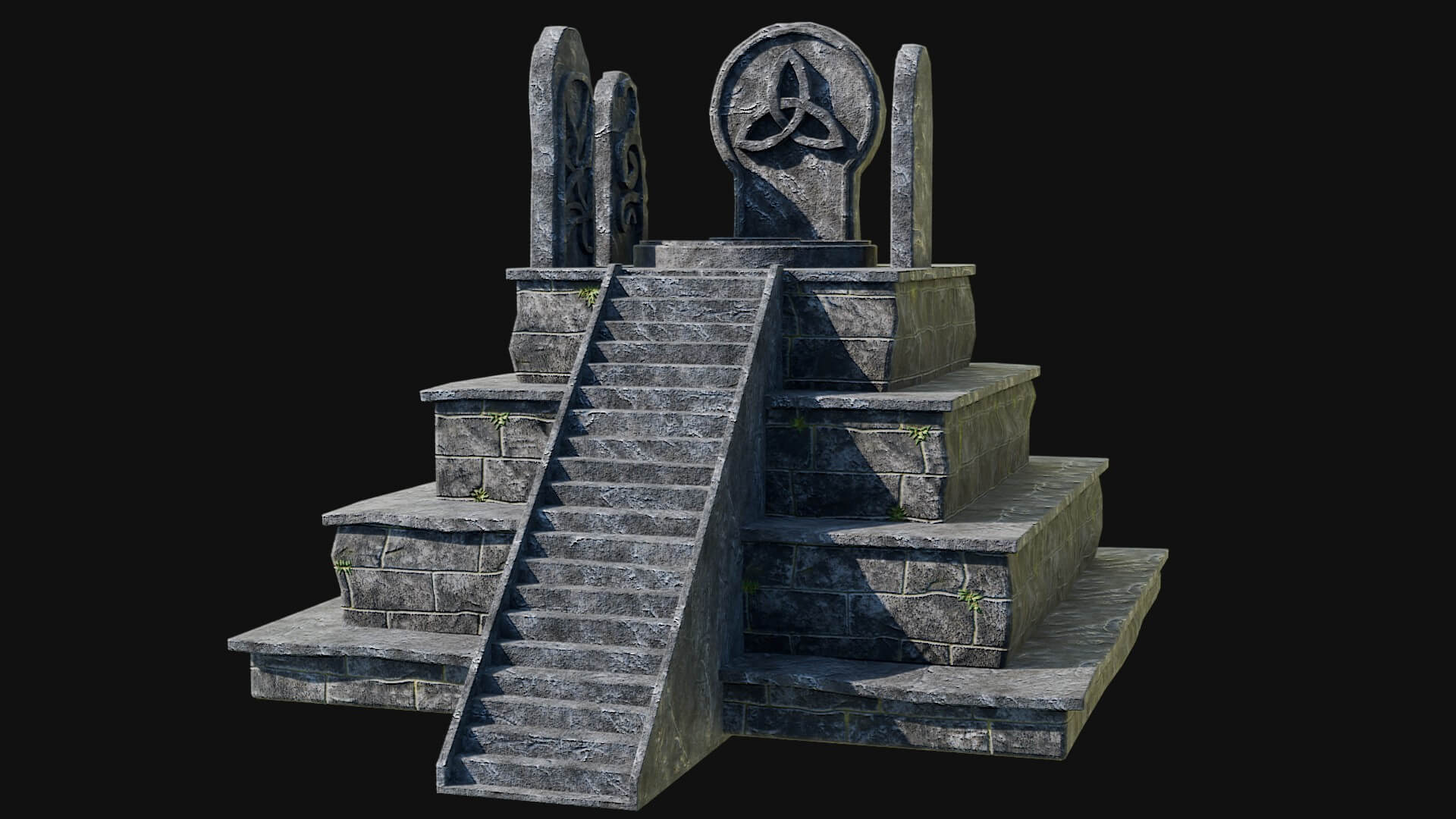 Celtic Ancient Pyramid Collection - 3D Model by Enterables