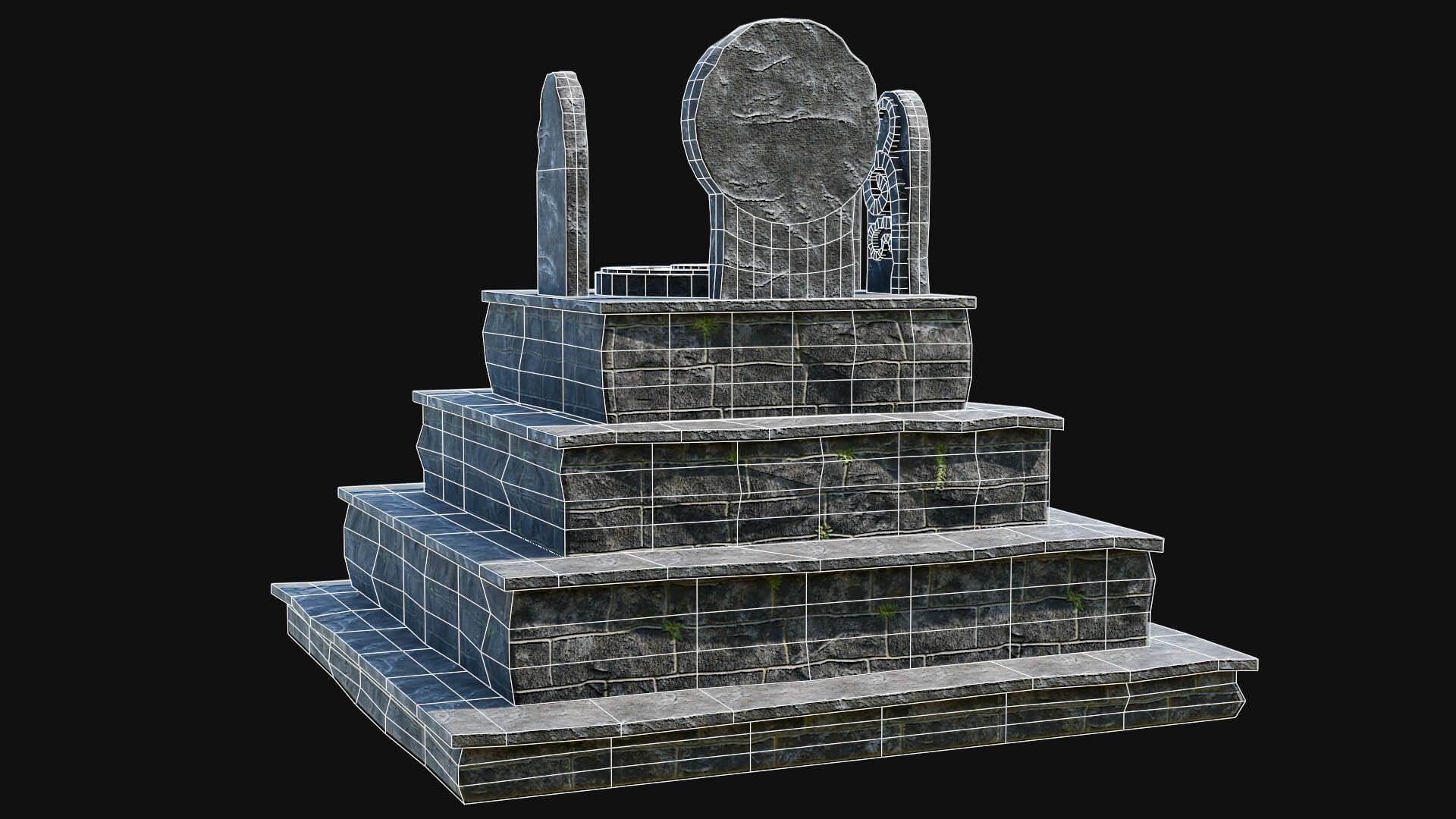 Celtic Ancient Pyramid Collection - 3D Model by Enterables