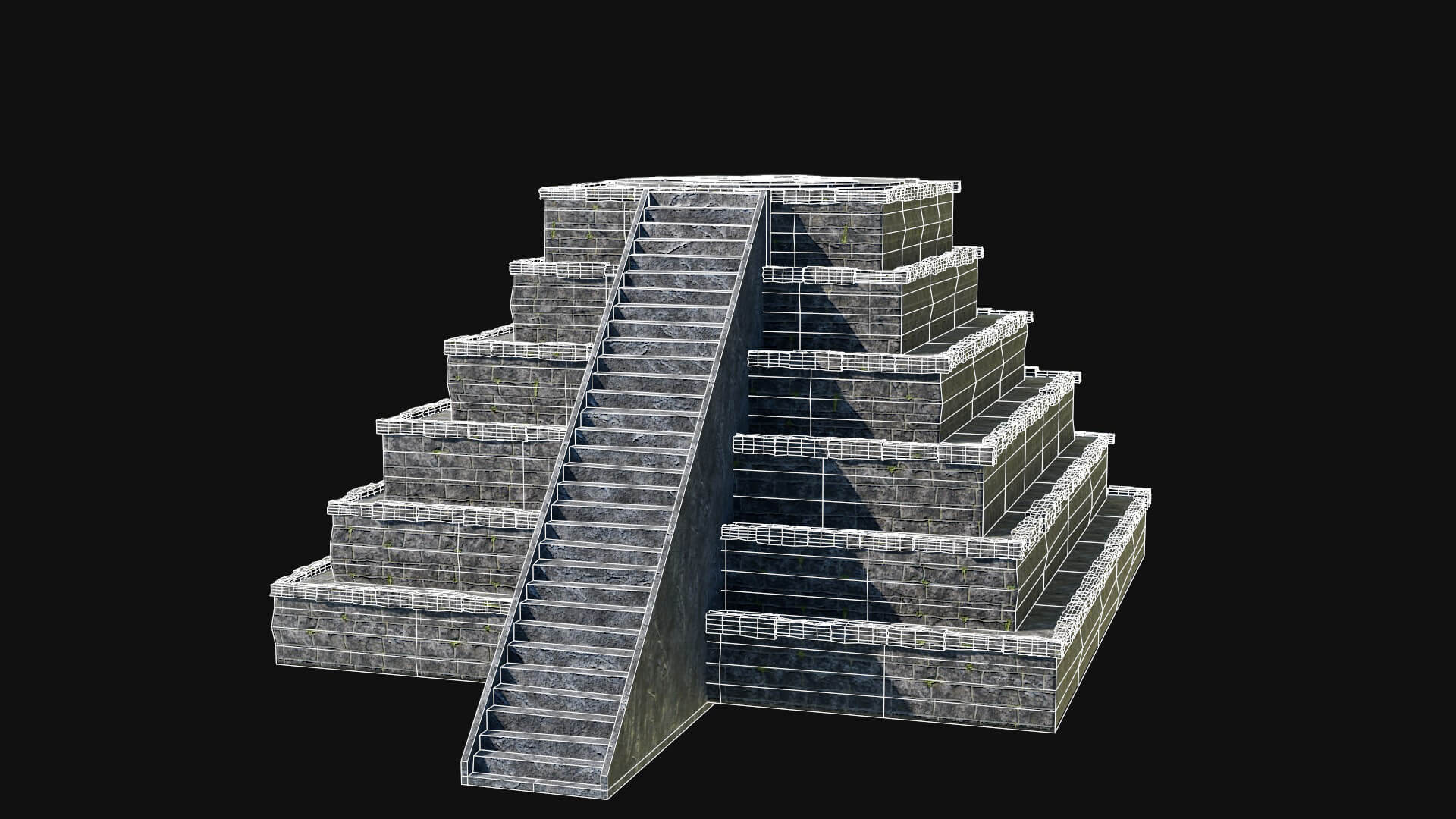 Celtic Ancient Pyramid Collection - 3D Model by Enterables