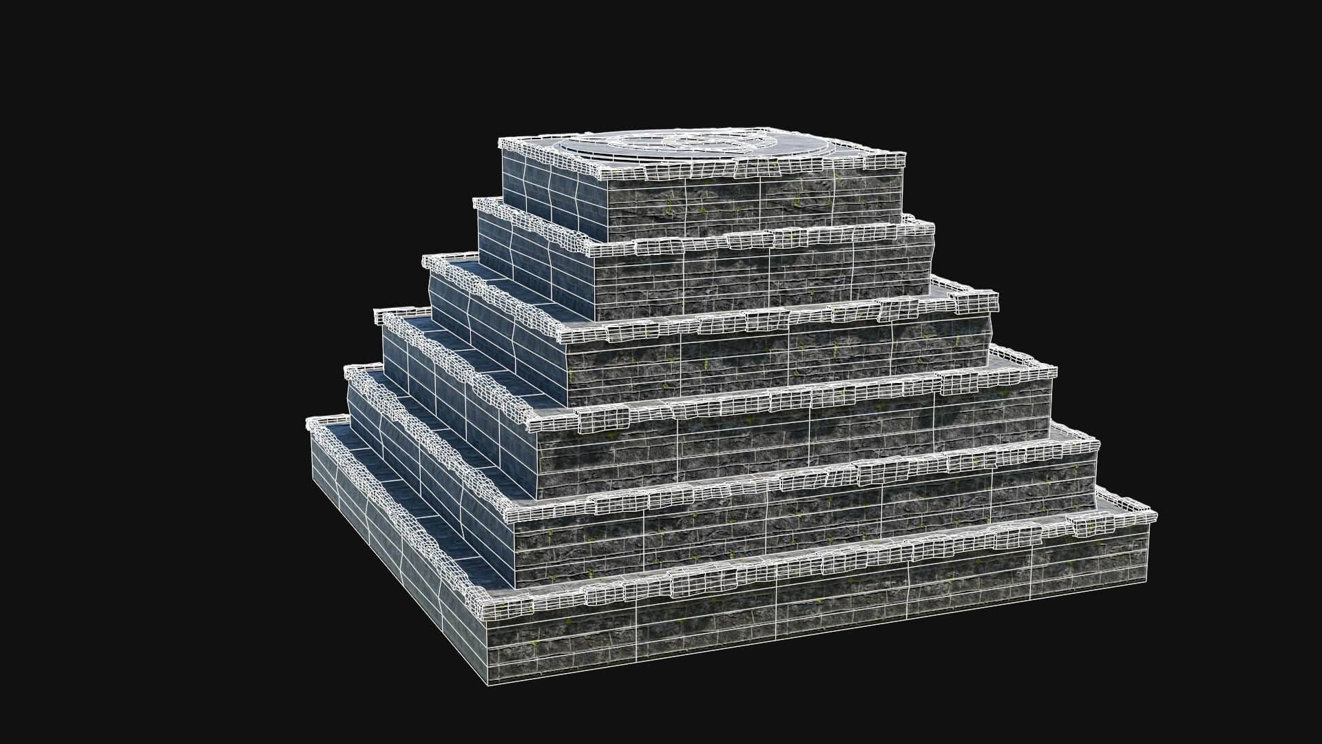 Celtic Ancient Pyramid Collection - 3D Model by Enterables