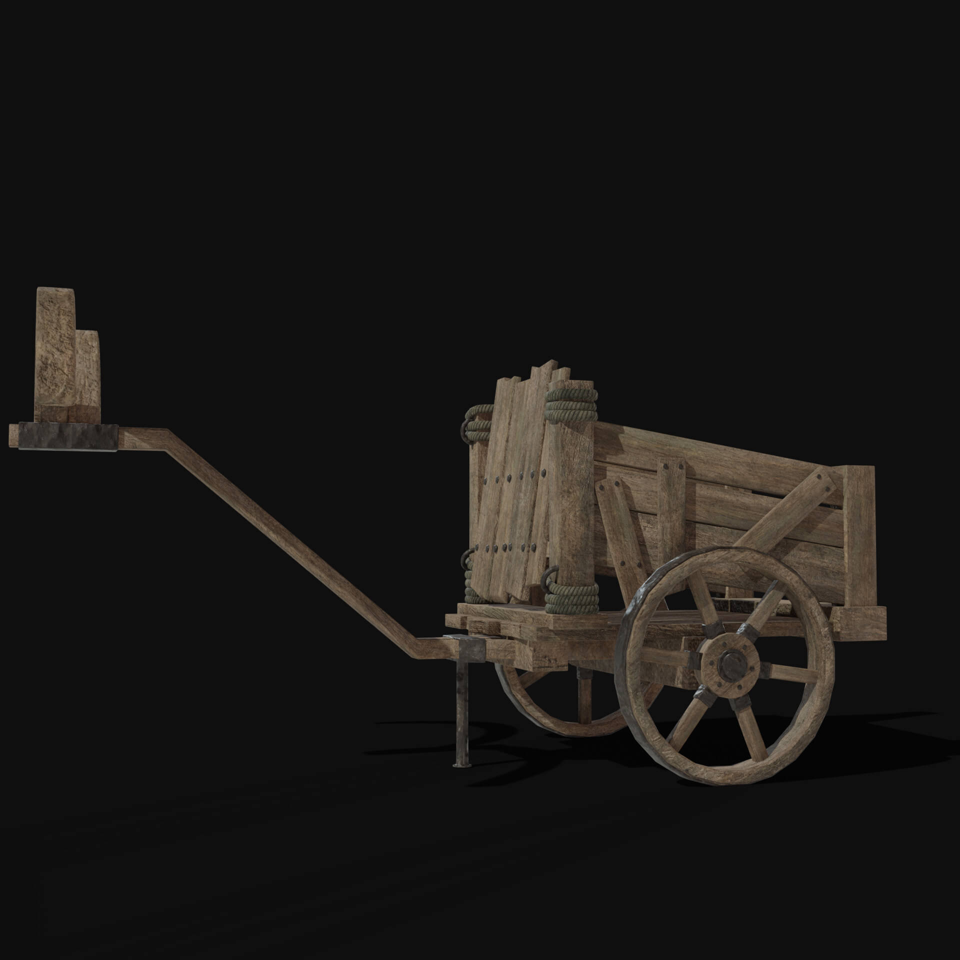 Chariot Cart Car Wagon Collection - 3D Model by Enterables