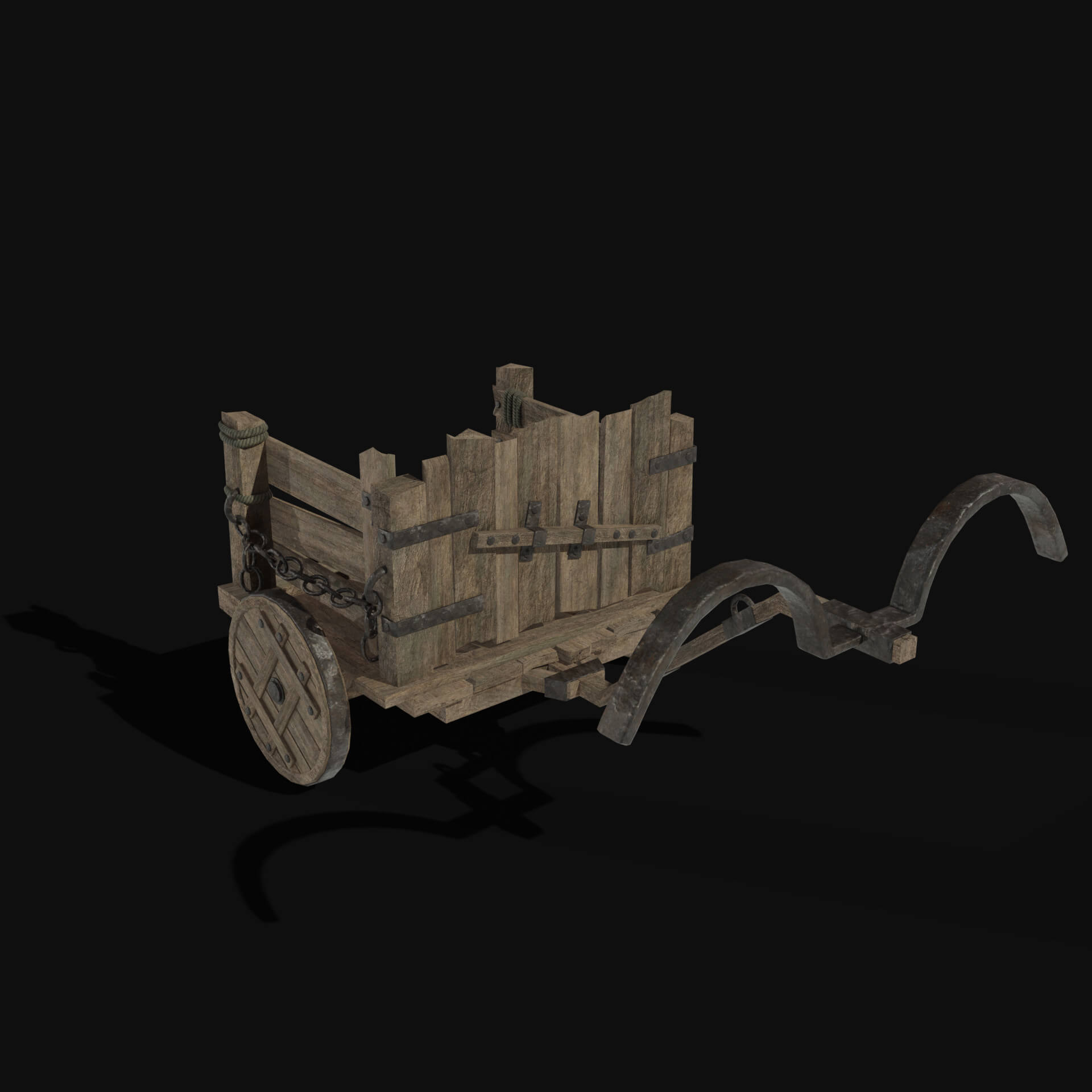 Chariot Cart Car Wagon Collection - 3D Model by Enterables