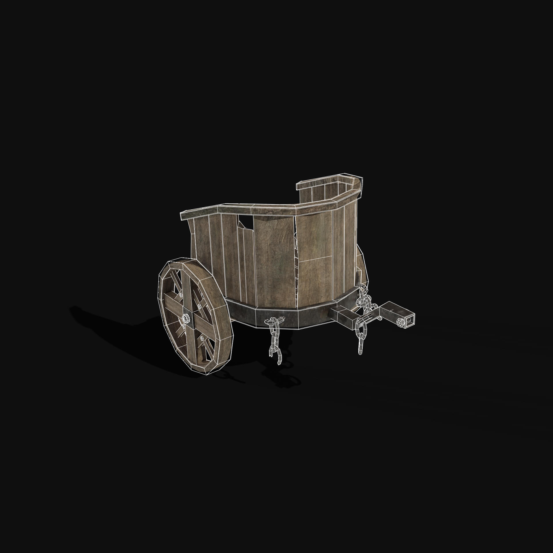 Chariot Cart Car Wagon Collection - 3D Model by Enterables
