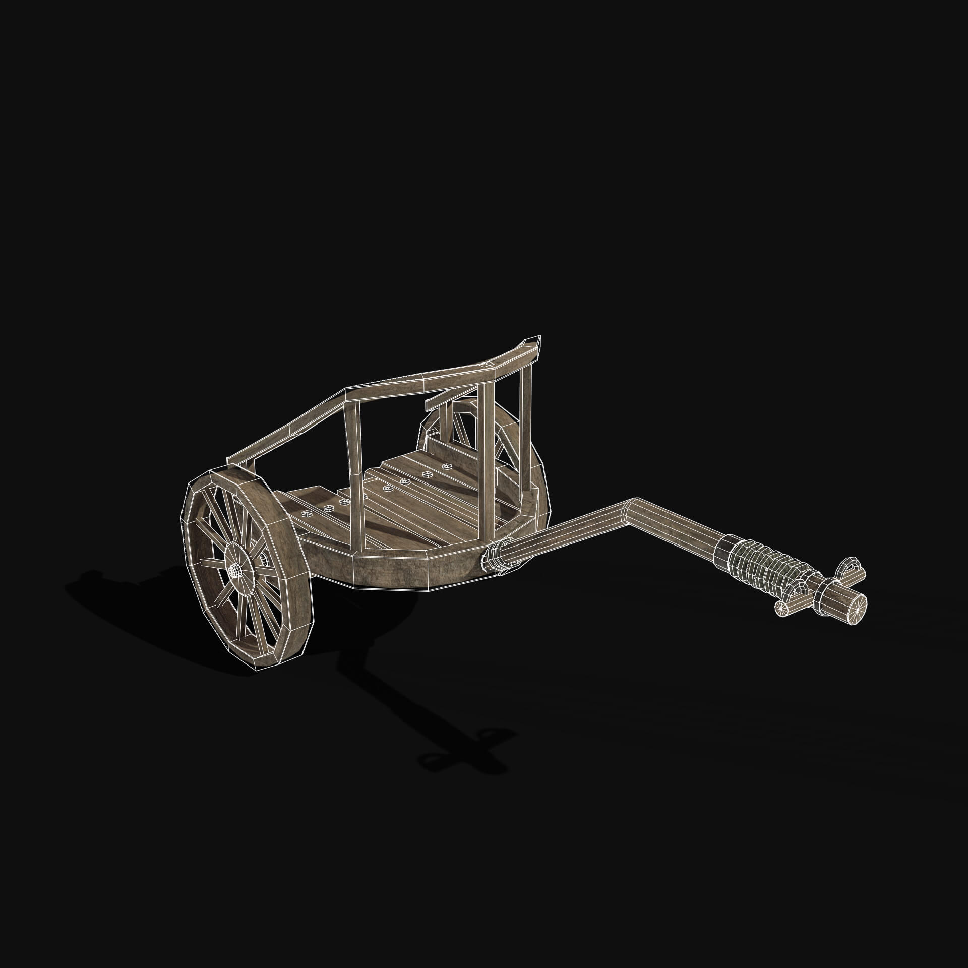 Chariot Cart Car Wagon Collection - 3D Model by Enterables