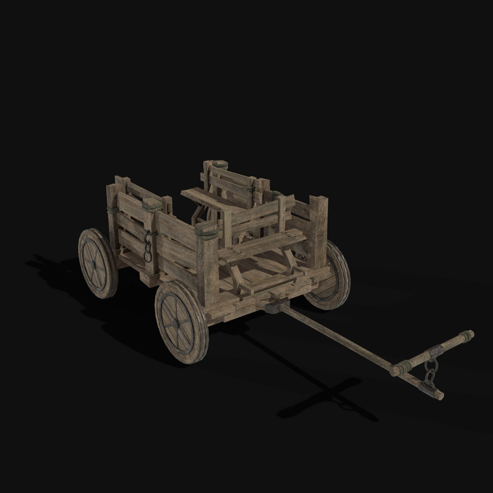 Chariot Cart Car Wagon Collection - 3D Model by Enterables
