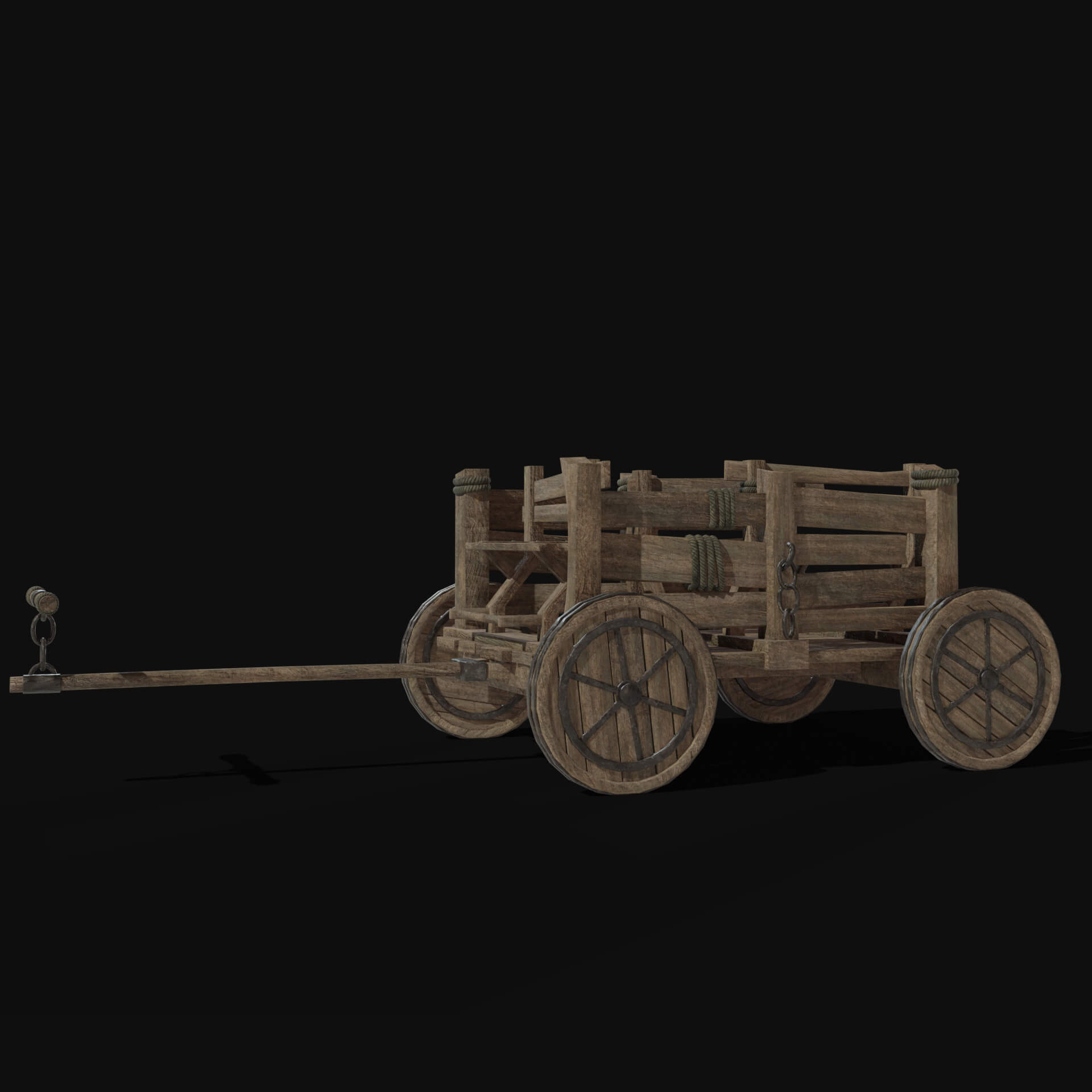 Chariot Cart Car Wagon Collection - 3D Model by Enterables