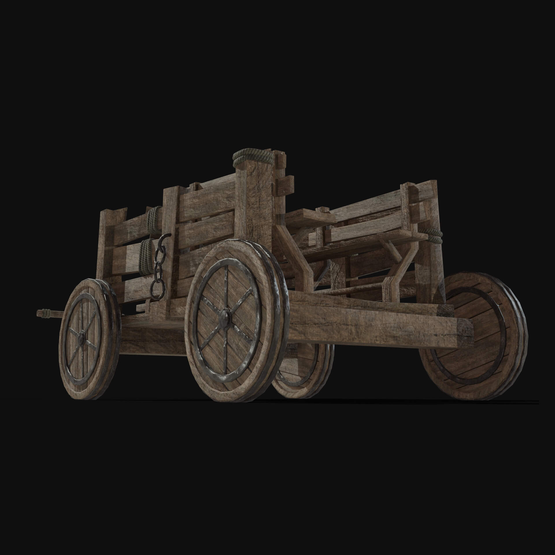 Chariot Cart Car Wagon Collection - 3D Model by Enterables