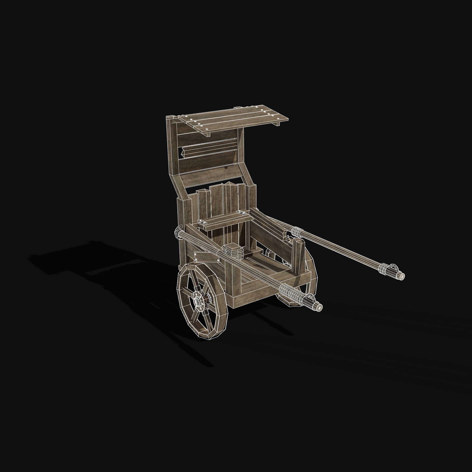 Chariot Cart Car Wagon Collection - 3D Model by Enterables