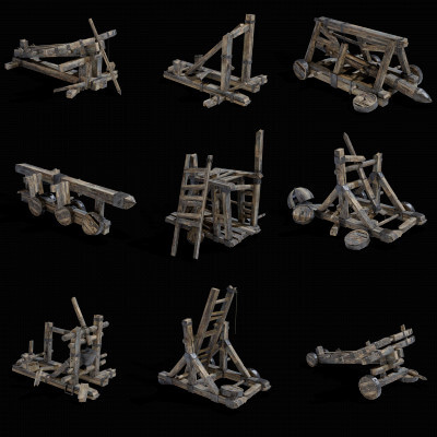 Enterables | 3D Models | Siege Engines