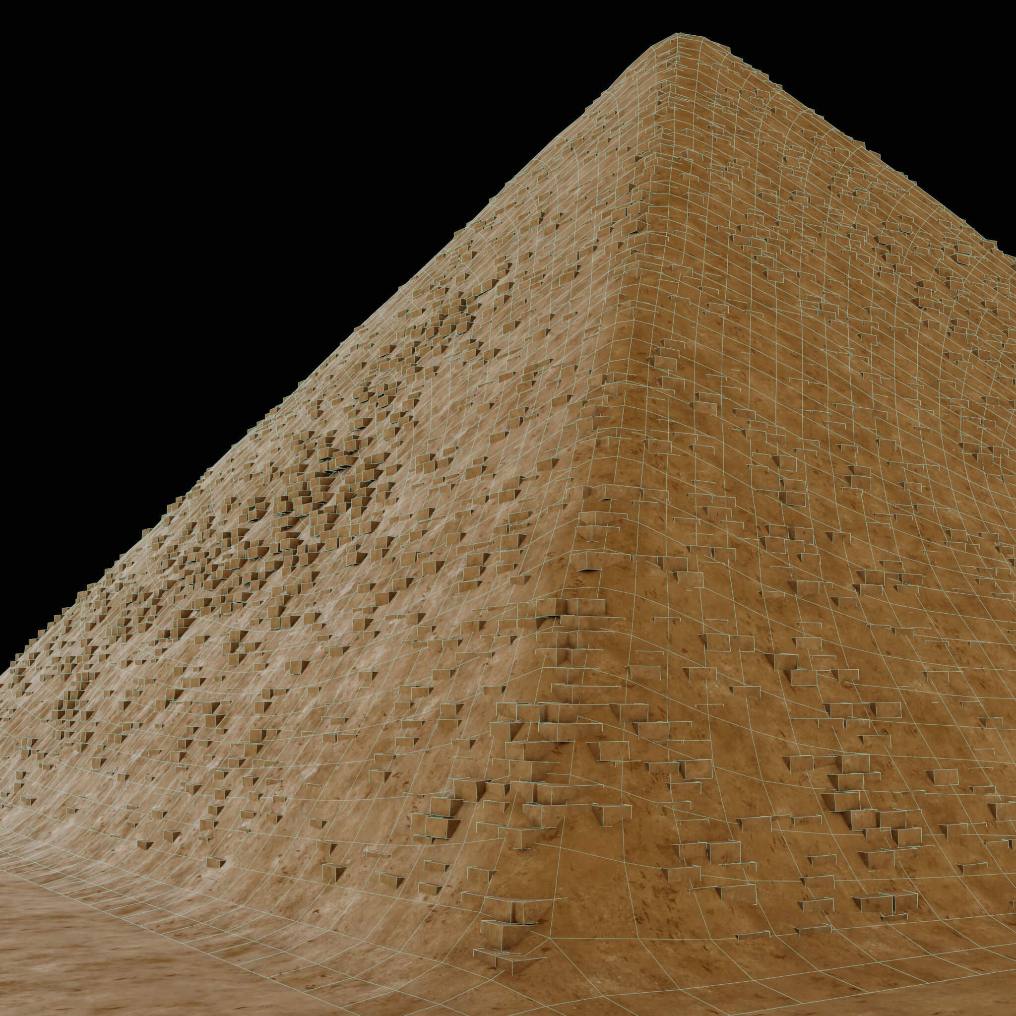 Egyptian Pyramid Ancient Egypt Tomb Collection - 3D Model by Enterables