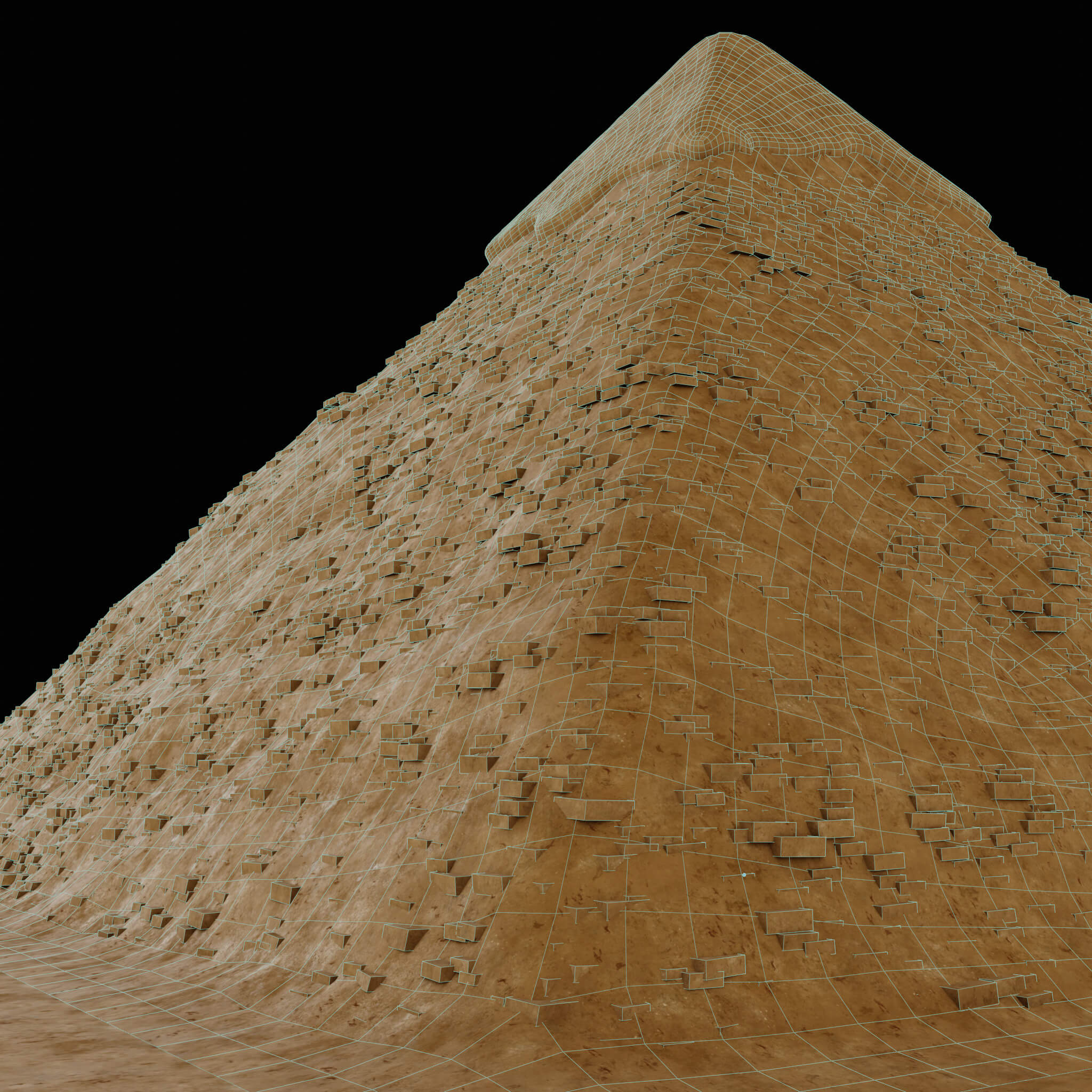 Egyptian Pyramid Ancient Egypt Tomb Collection - 3D Model by Enterables