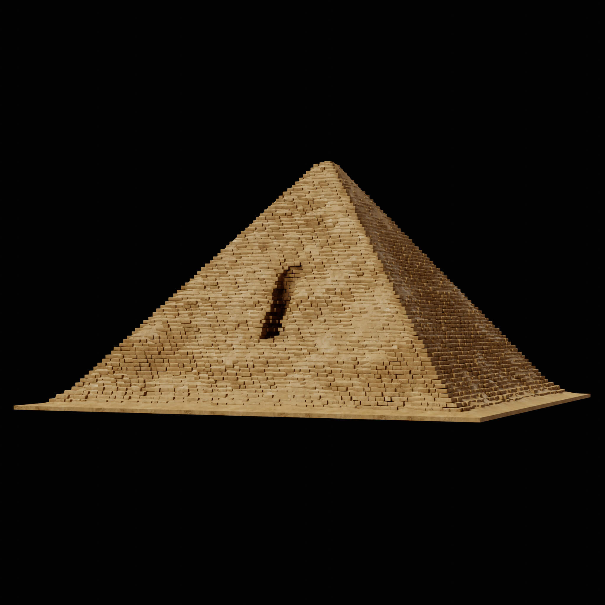 Egyptian Pyramid Ancient Egypt Tomb Collection - 3D Model by Enterables