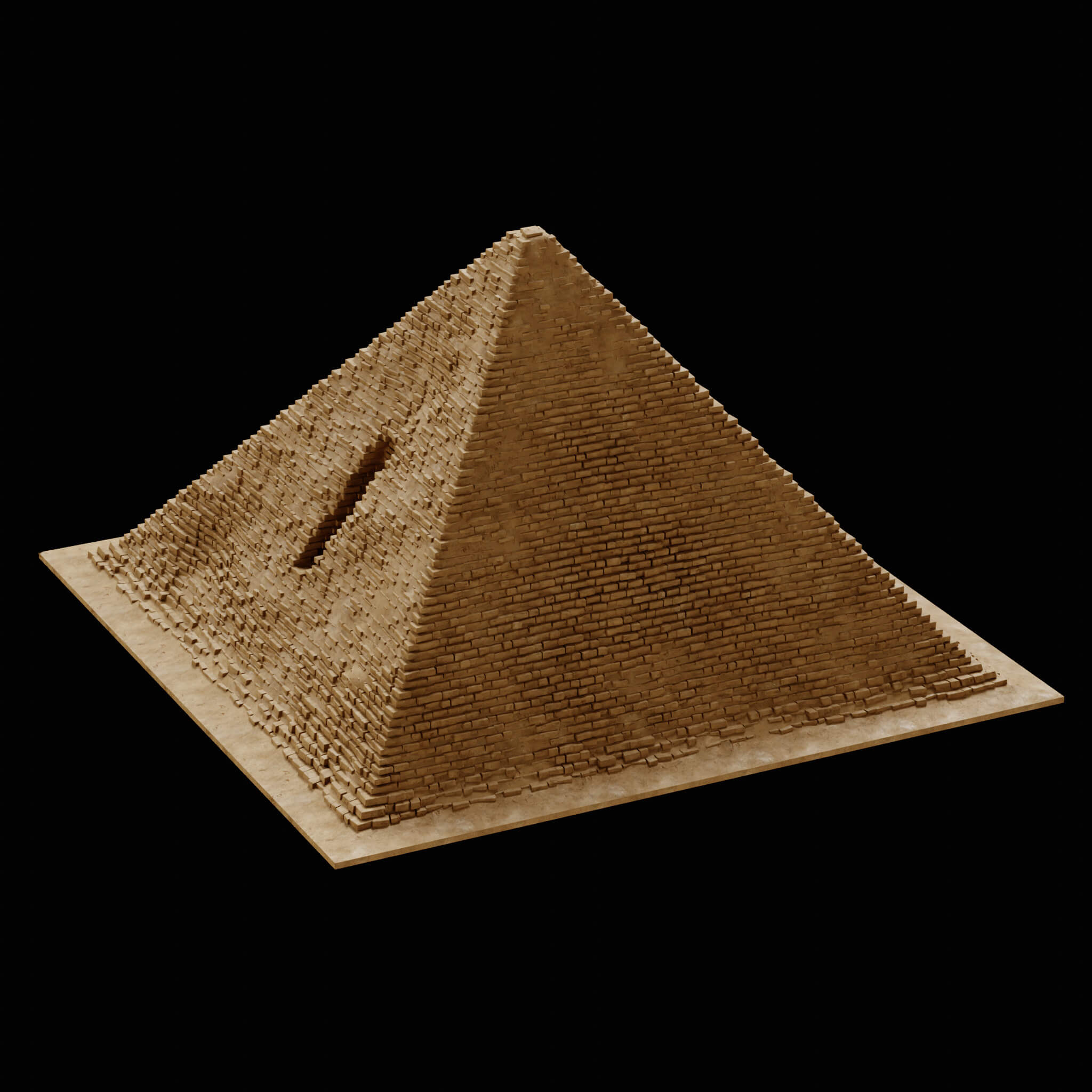 Egyptian Pyramid Ancient Egypt Tomb Collection - 3D Model by Enterables
