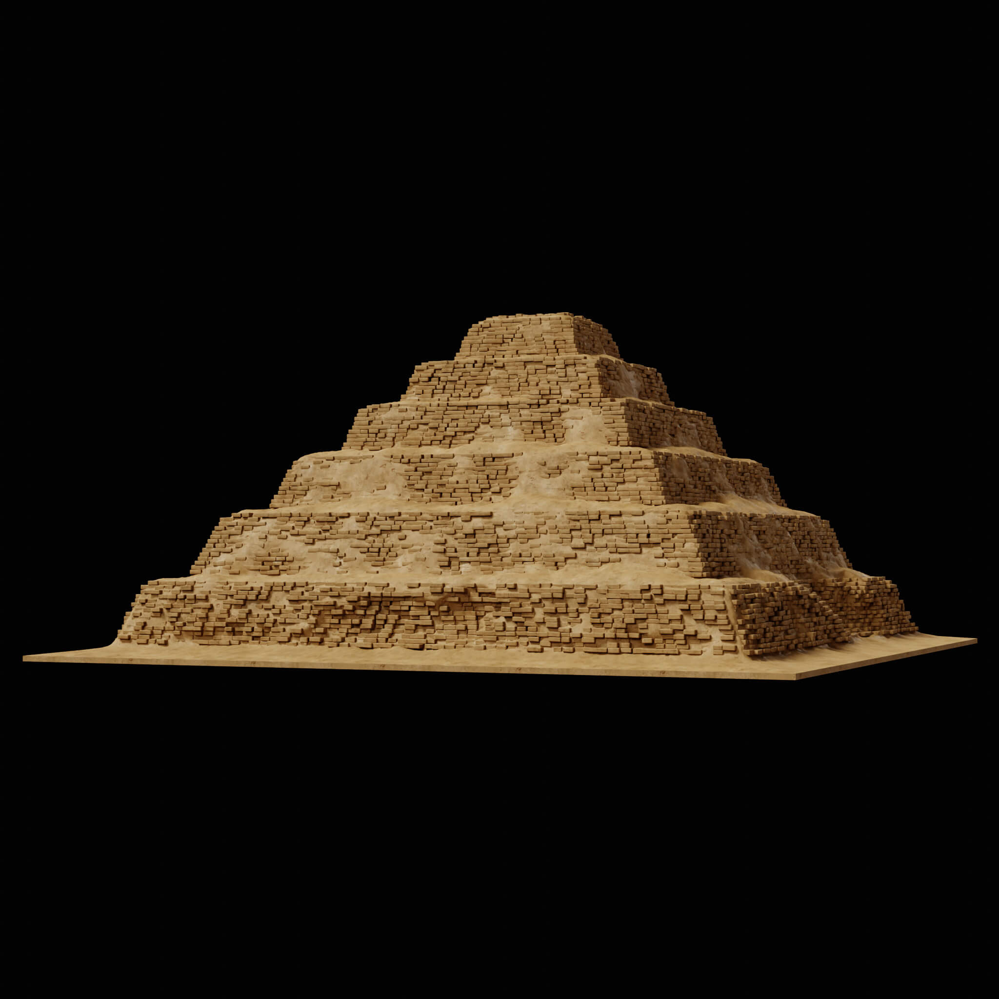 Egyptian Pyramid Ancient Egypt Tomb Collection - 3D Model by Enterables