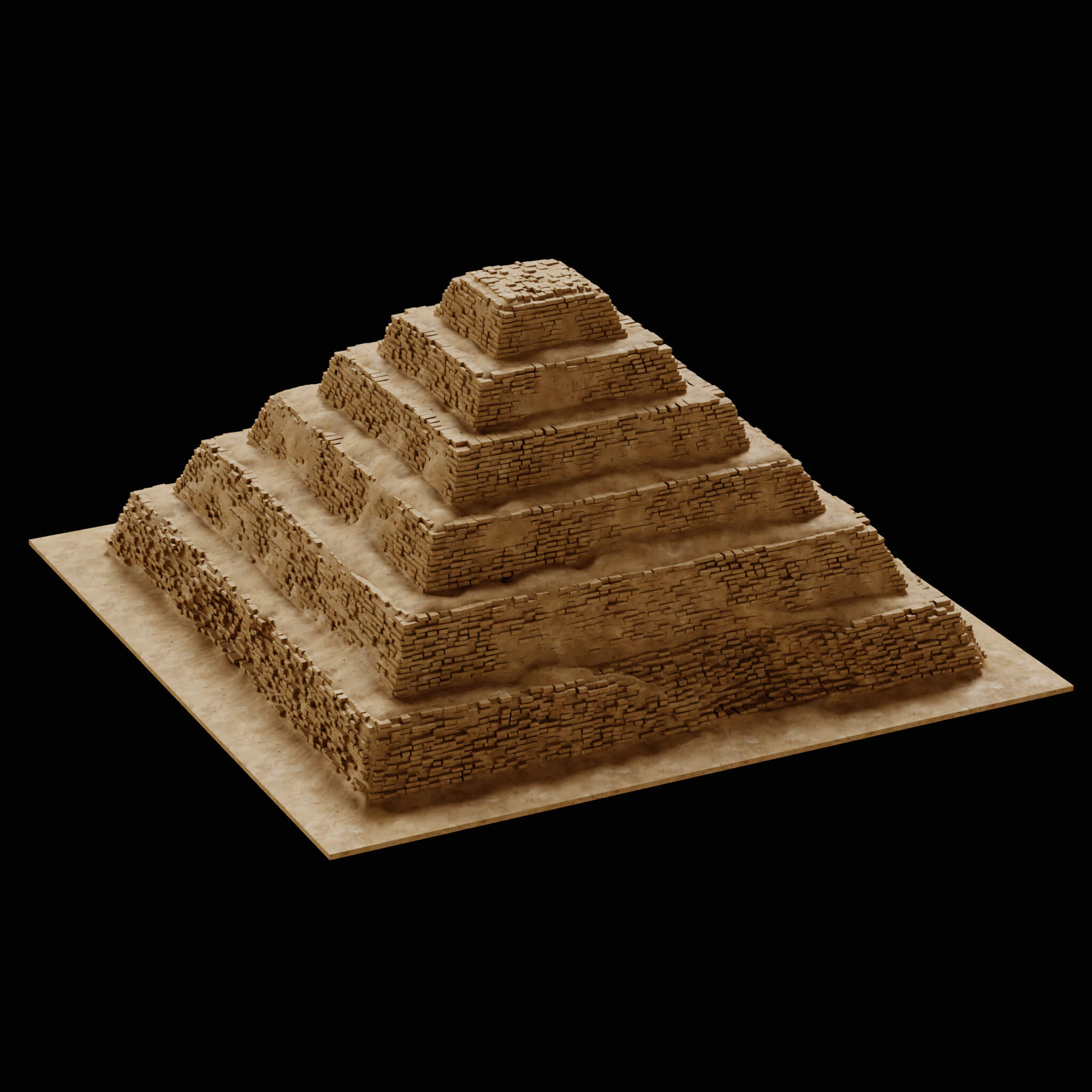Egyptian Pyramid Ancient Egypt Tomb Collection - 3D Model by Enterables