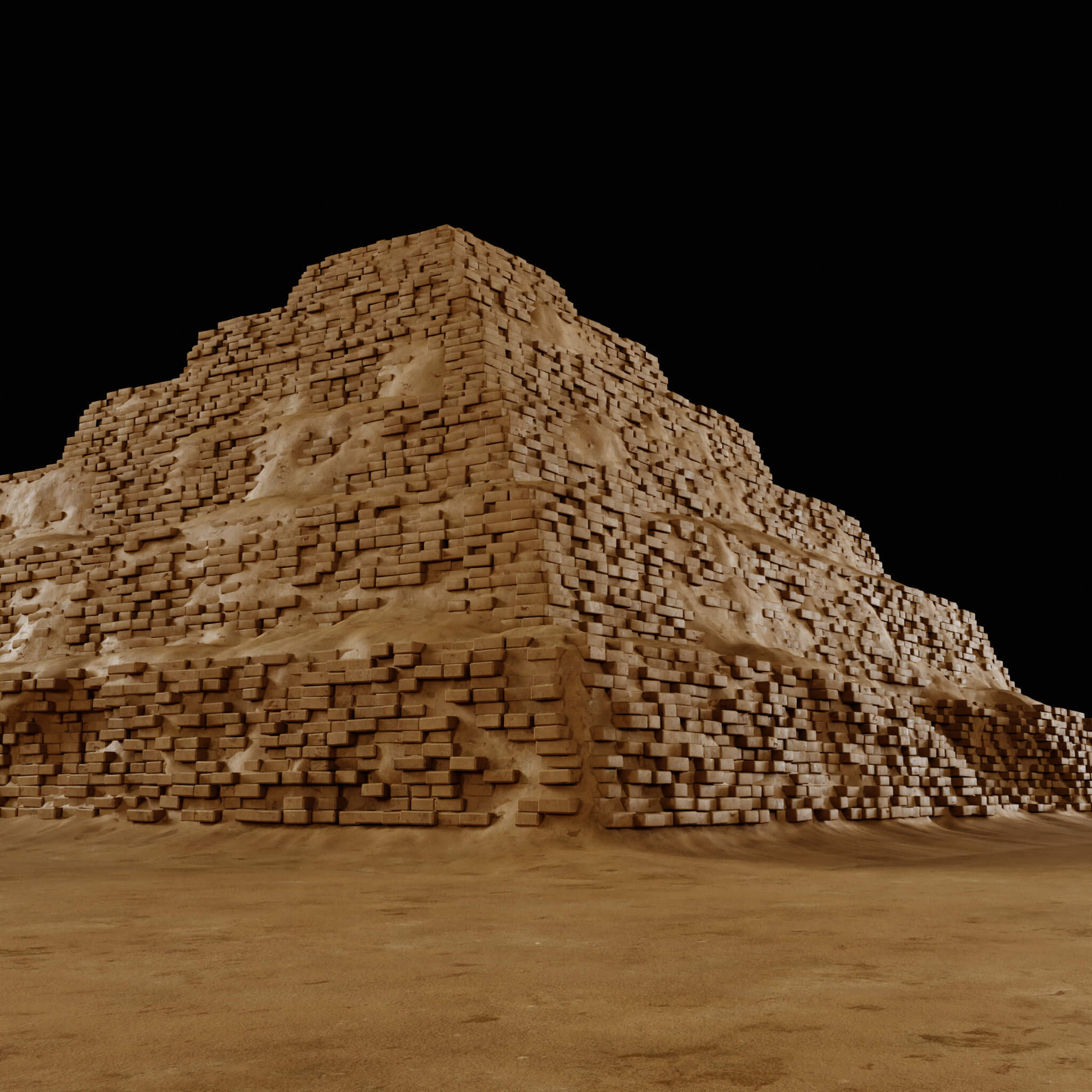 Egyptian Pyramid Ancient Egypt Tomb Collection - 3D Model by Enterables