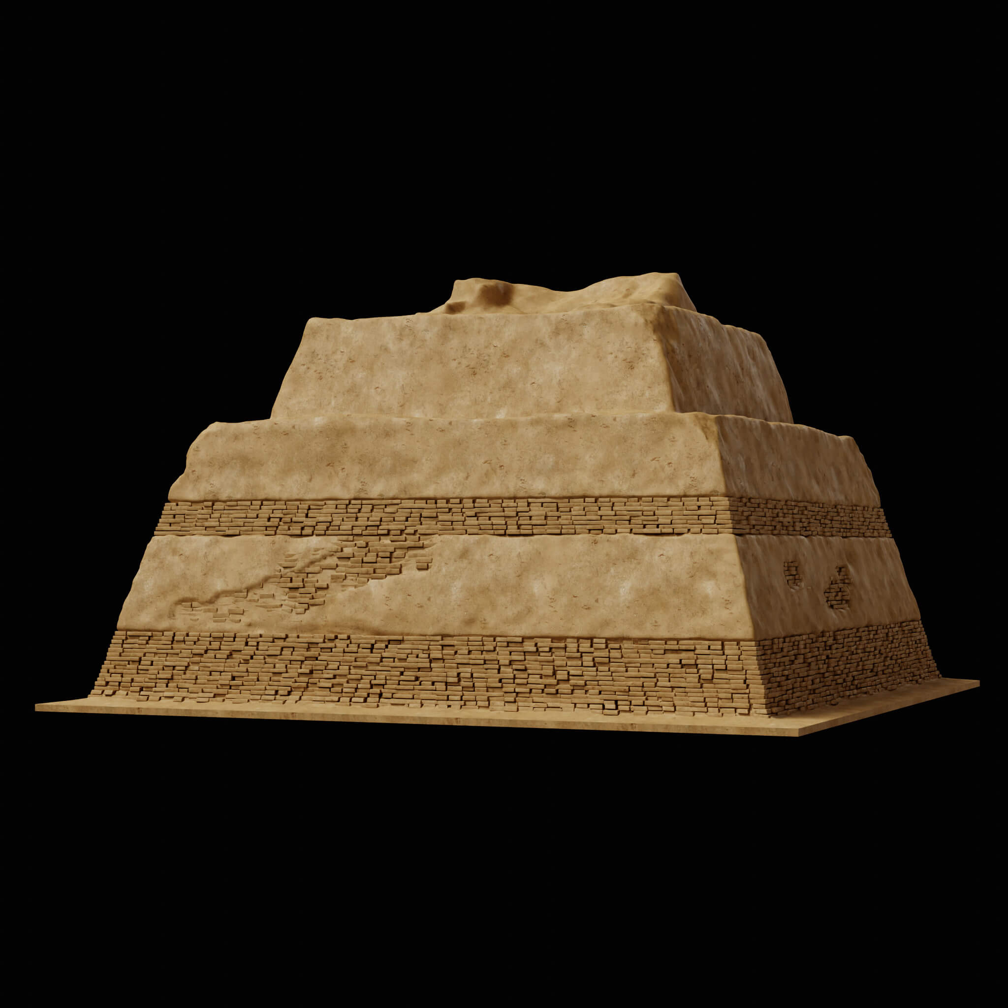 Egyptian Pyramid Ancient Egypt Tomb Collection - 3D Model by Enterables