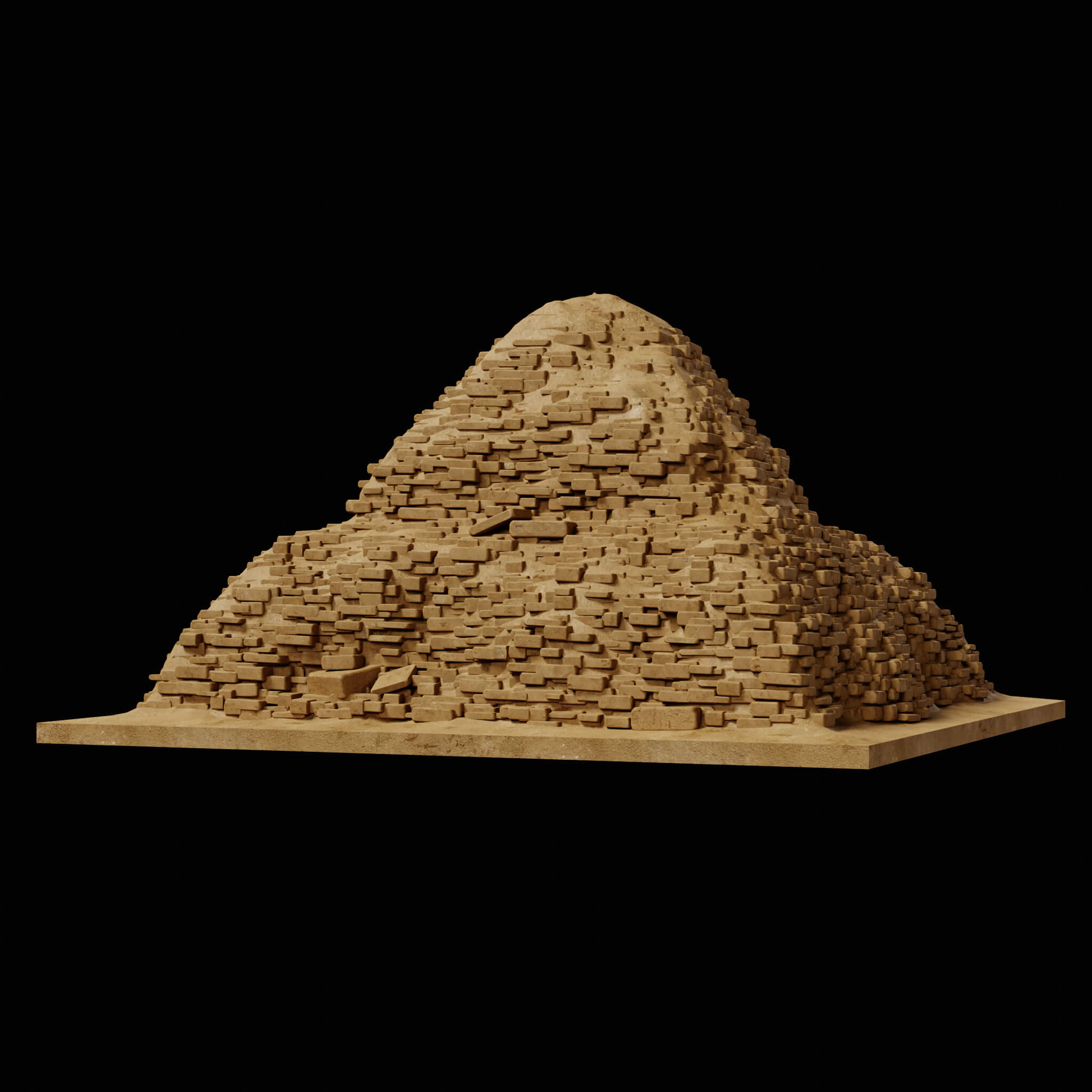 Egyptian Pyramid Ancient Egypt Tomb Collection - 3D Model by Enterables