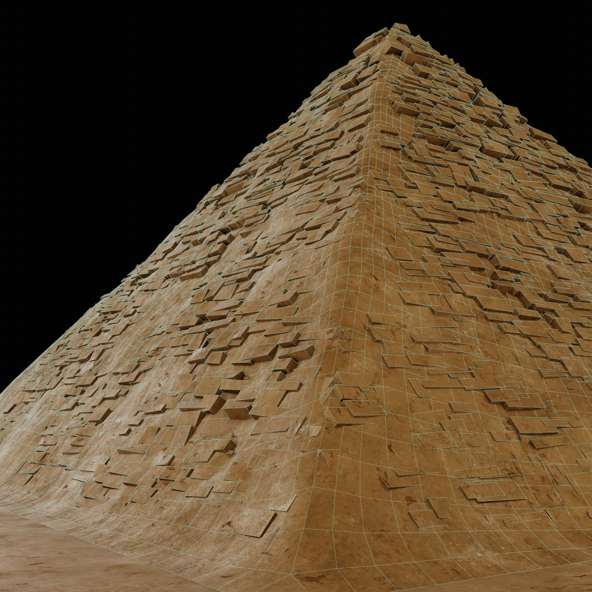 Egyptian Pyramid Ancient Egypt Tomb Collection - 3D Model by Enterables
