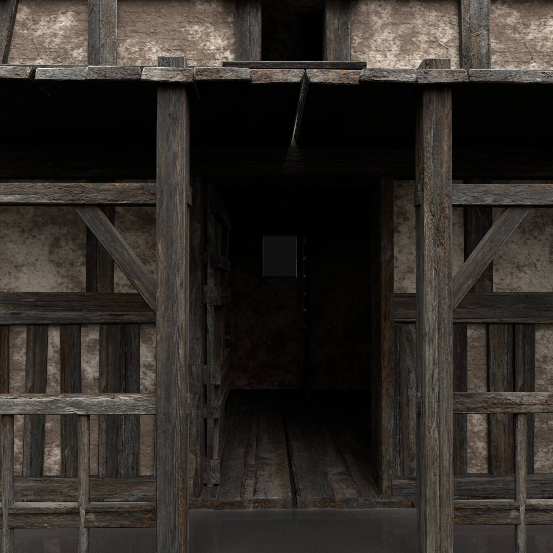 Medieval Windmill - 3D Model by Enterables