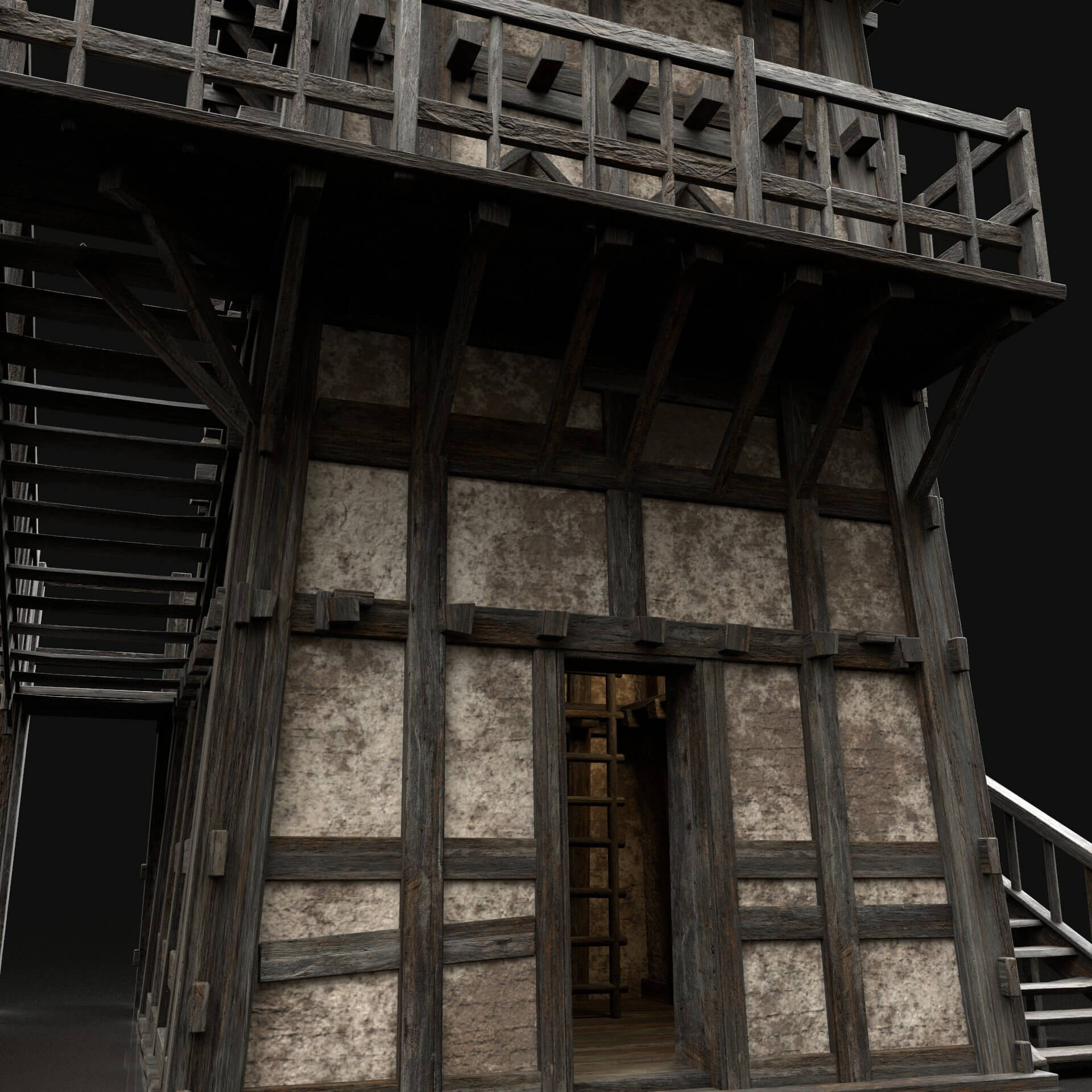 Watchtower Collection - 3D Model by Enterables