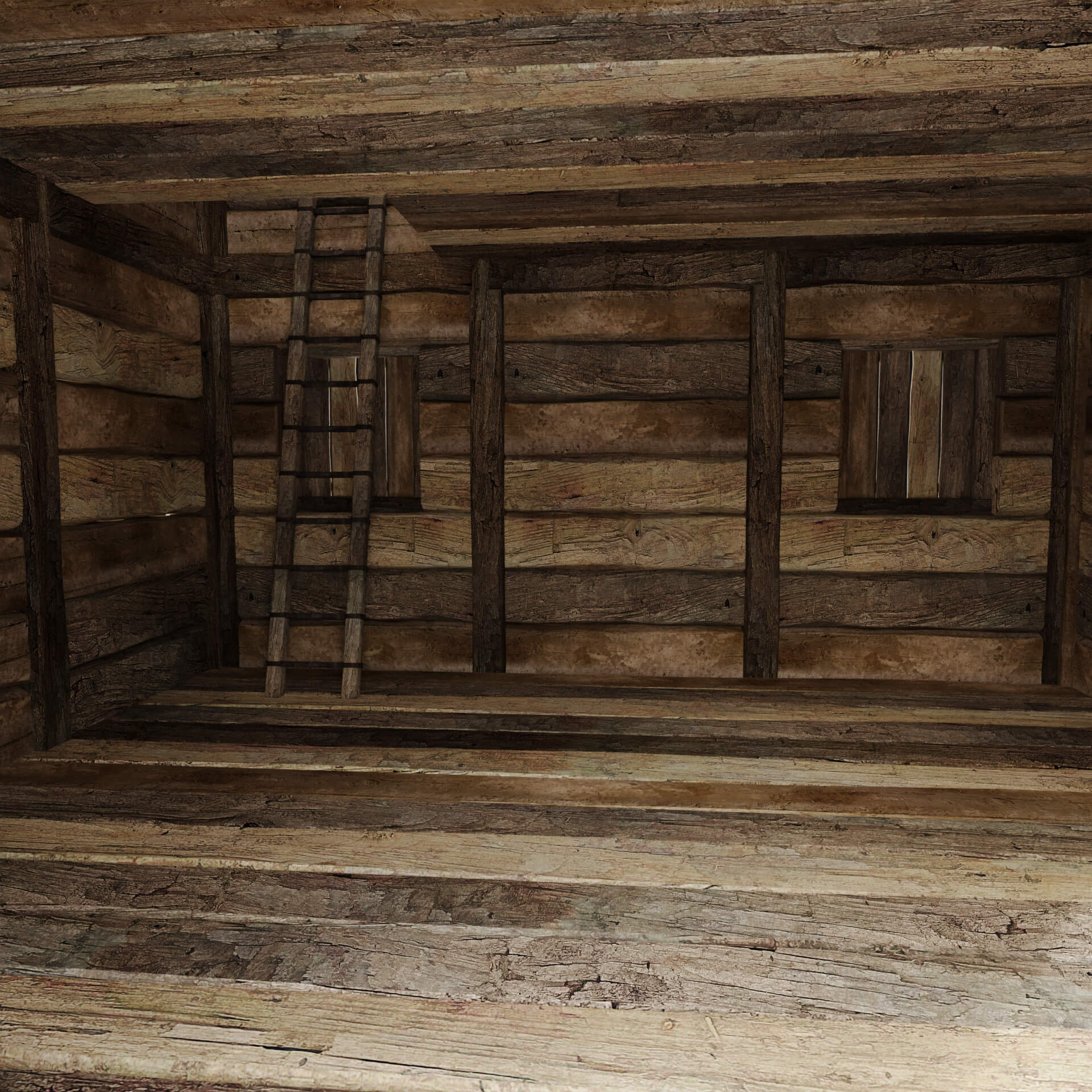 Feudal Japanese Watchtower Temple Collection - 3D Model by Enterables