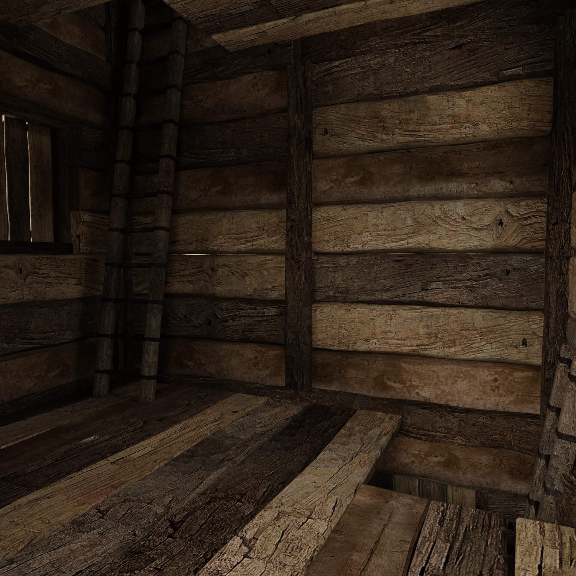 Feudal Japanese Watchtower Temple Collection - 3D Model by Enterables