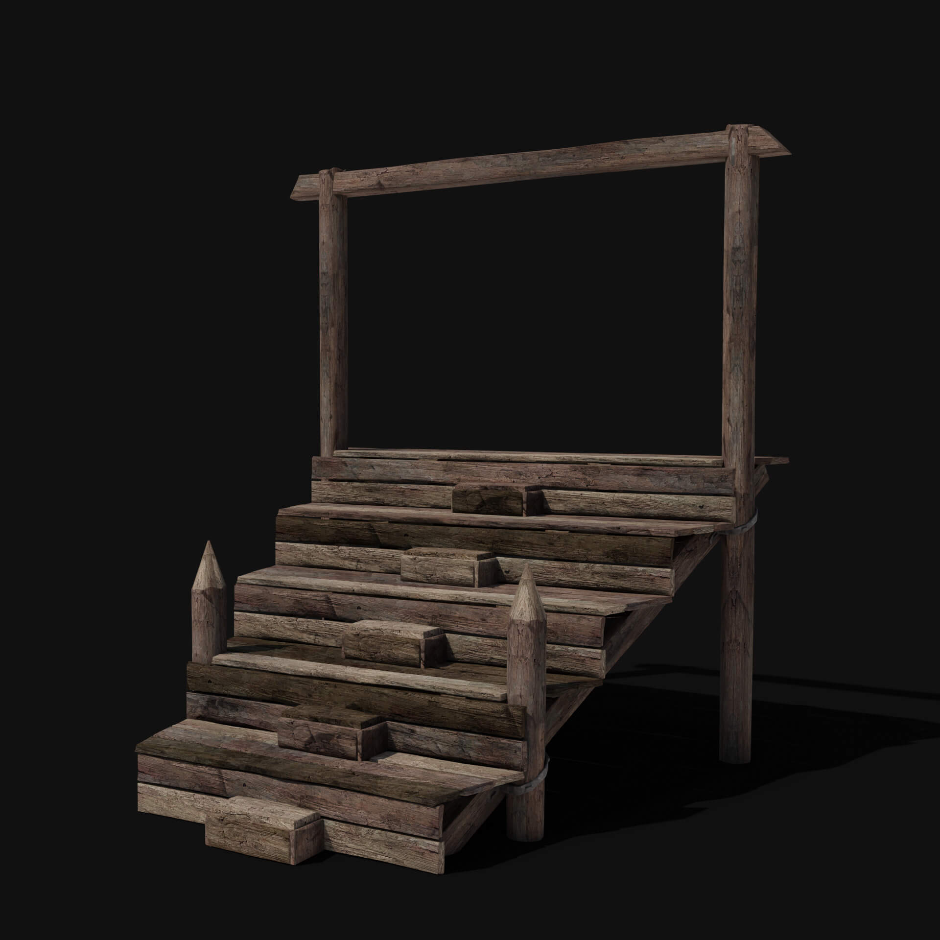 Fighting Arena Construction Builder - 3D Model by Enterables