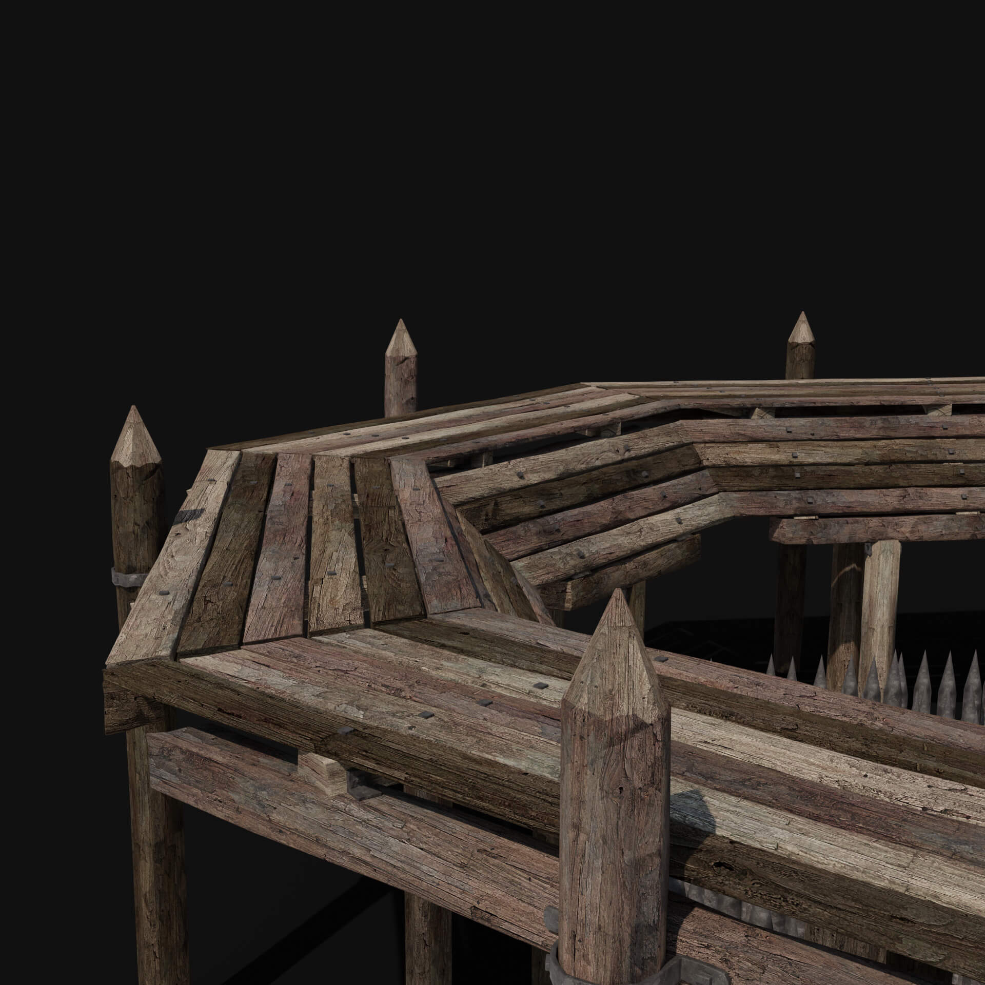 Fighting Arena Construction Builder - 3D Model by Enterables