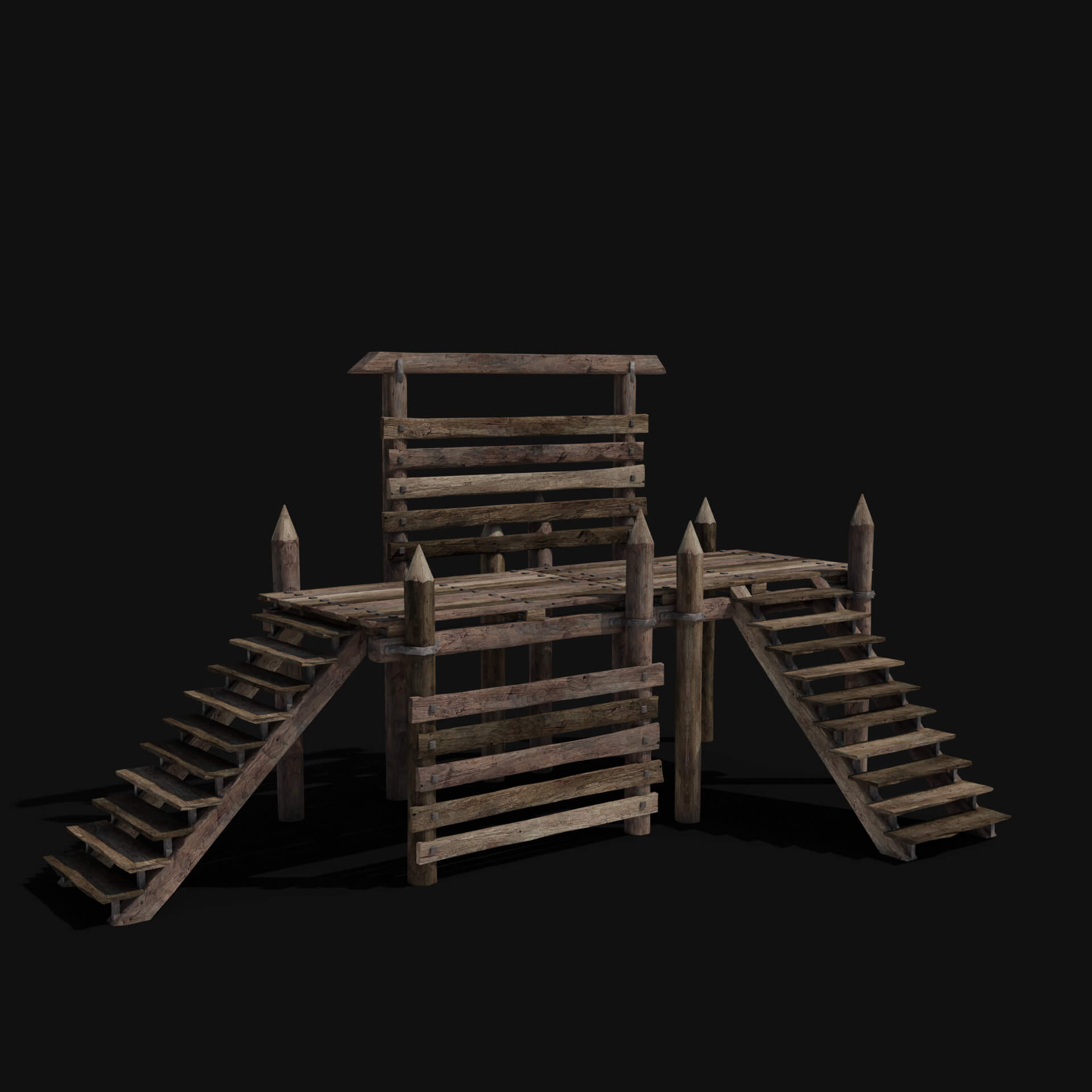 Fighting Arena Construction Builder - 3D Model by Enterables