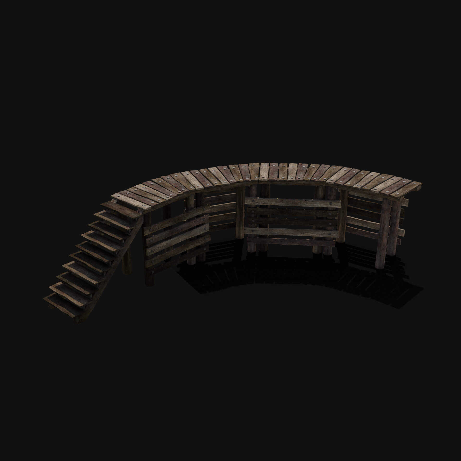 Fighting Arena Construction Builder - 3D Model by Enterables