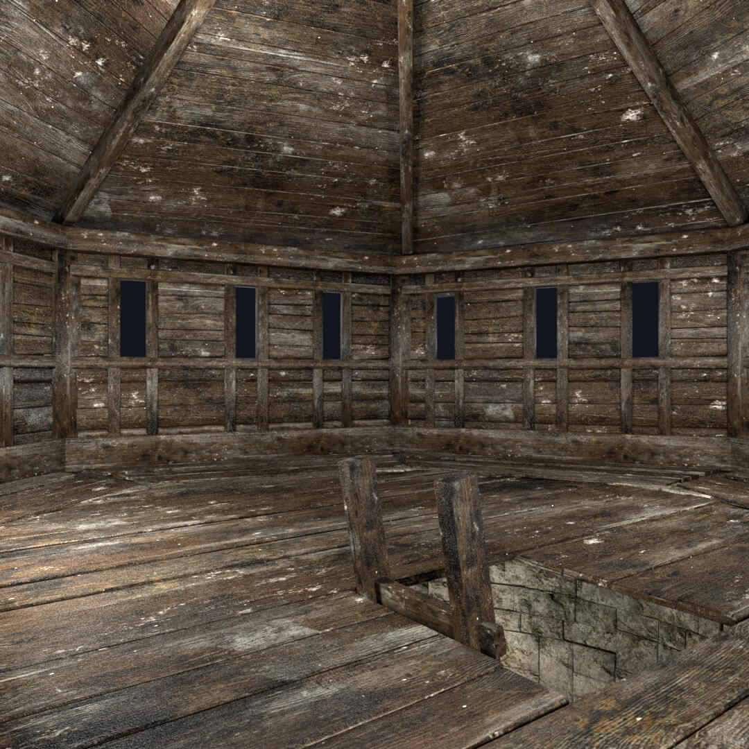 Fort Medieval Castle Tower Collection - 3D Model by Enterables