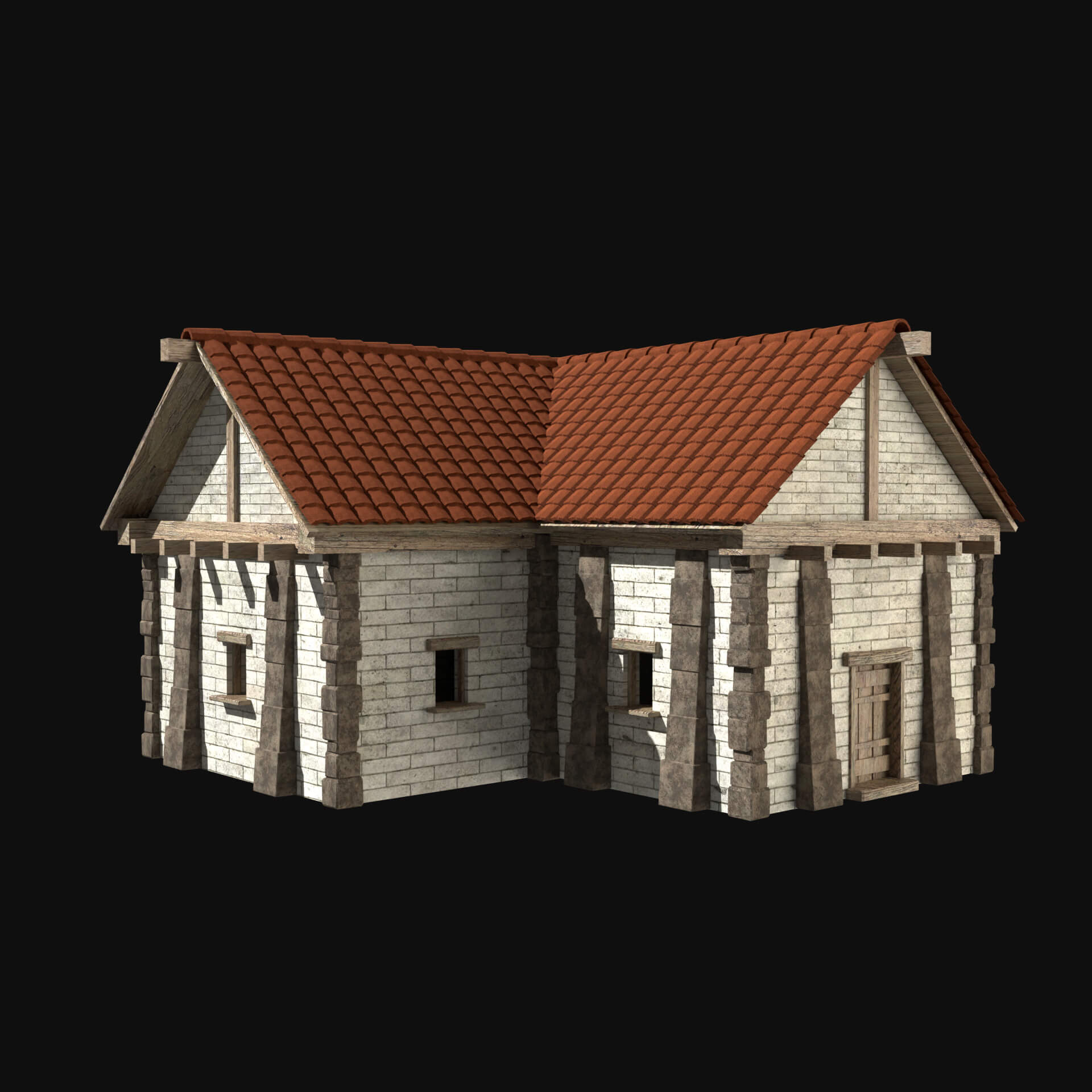 Greek Ancient Roman House Collection - 3D Model by Enterables